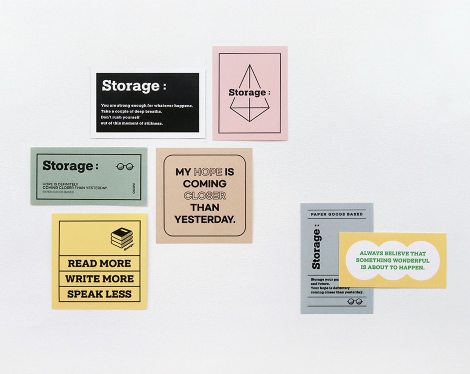 MochiThings: 40pcs Storage Themed Sticker Set