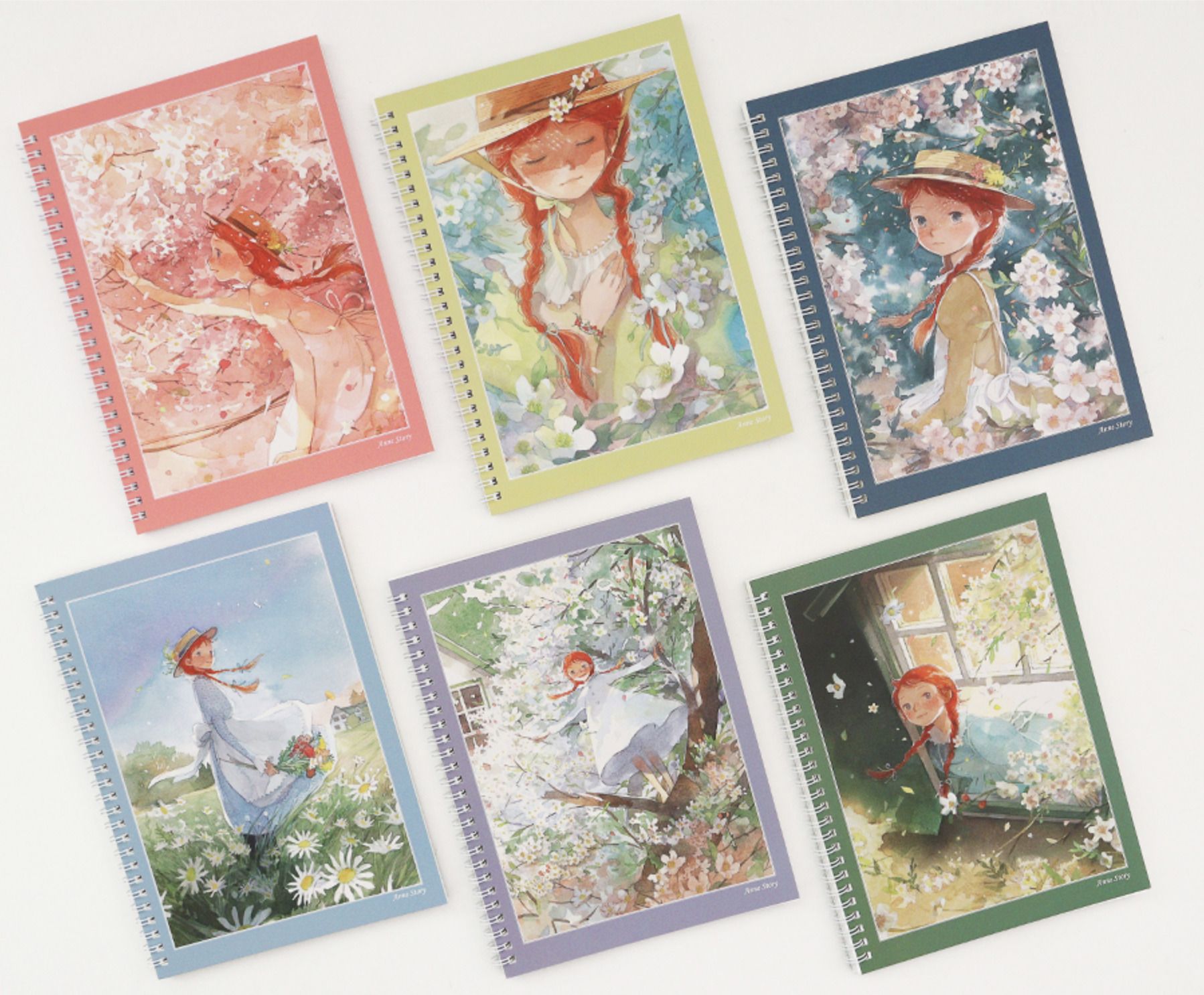 MochiThings: Anne Story B5 Spiral Lined Notebook