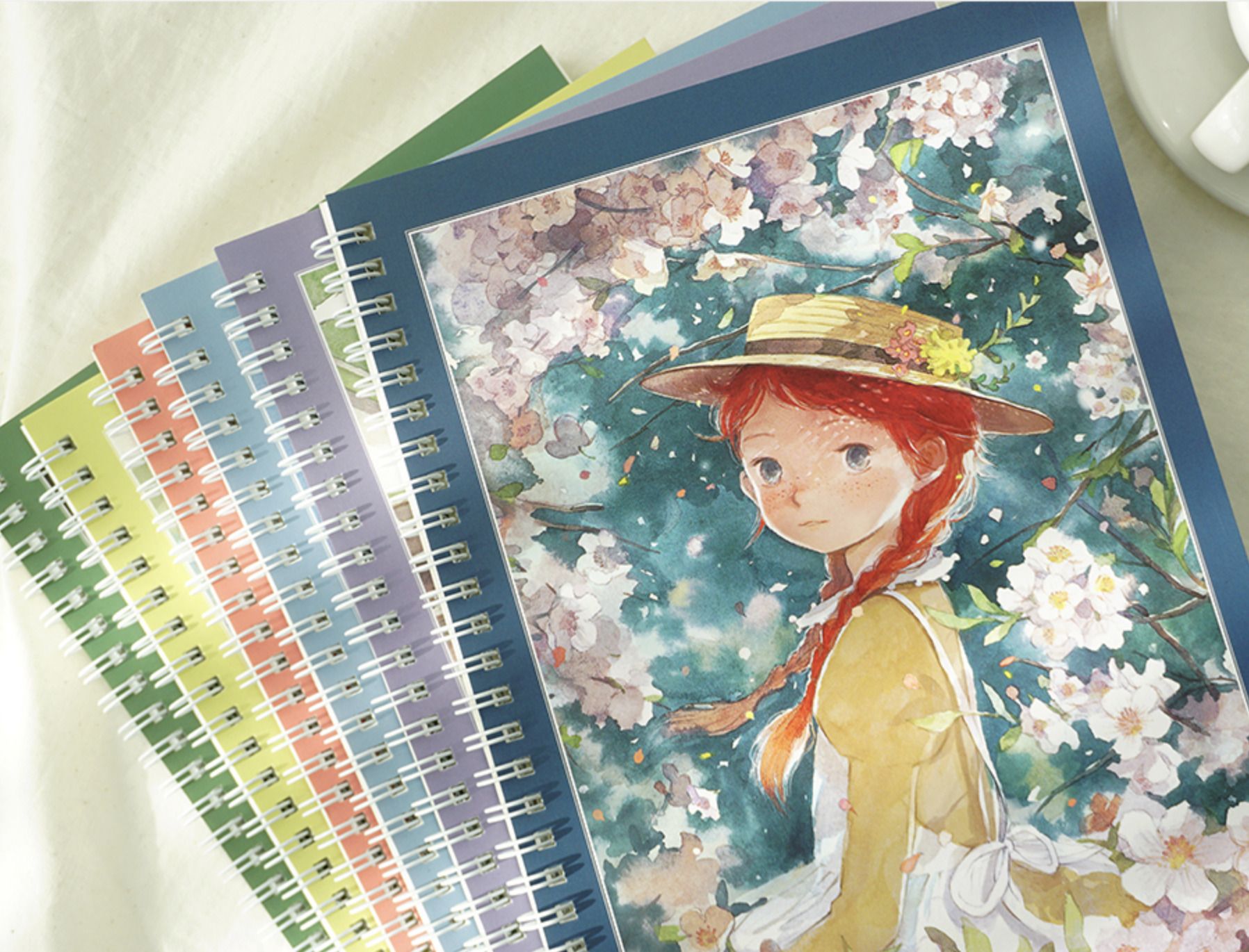 MochiThings: Anne Story B5 Spiral Lined Notebook