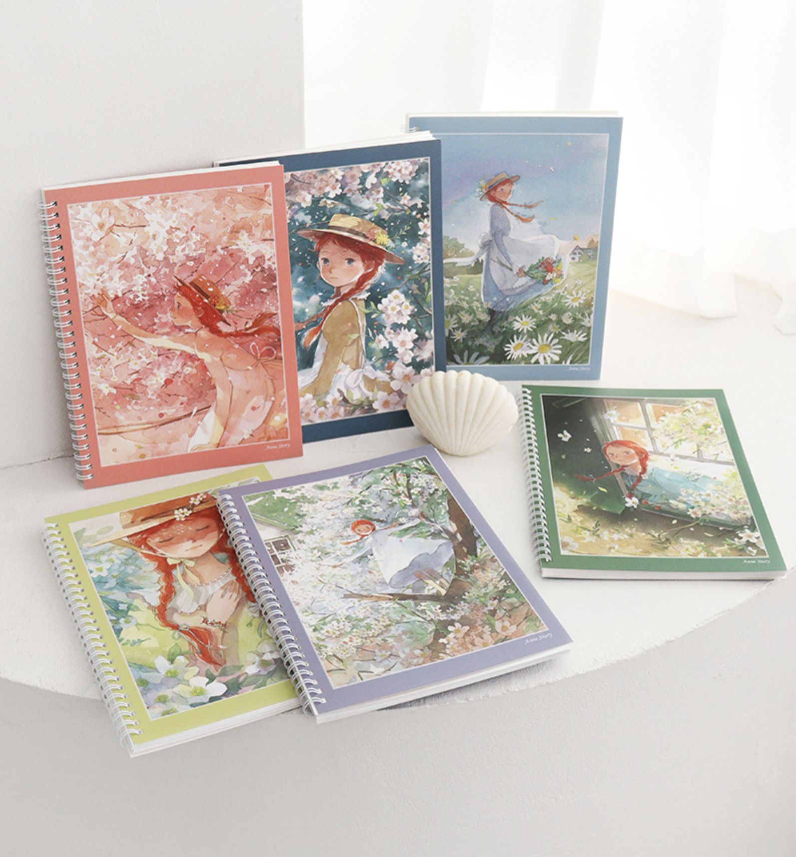MochiThings: Anne Story B5 Spiral Lined Notebook