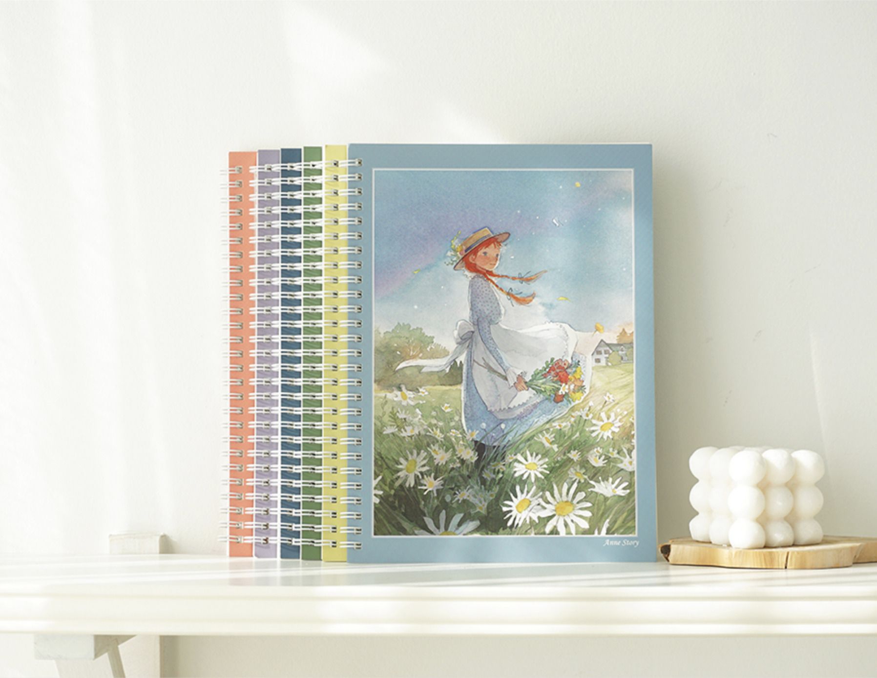 MochiThings: Anne Story B5 Spiral Lined Notebook