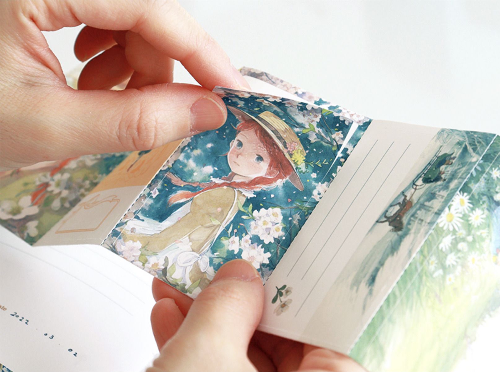 MochiThings: 56pcs Anne Story Label Sticker Set