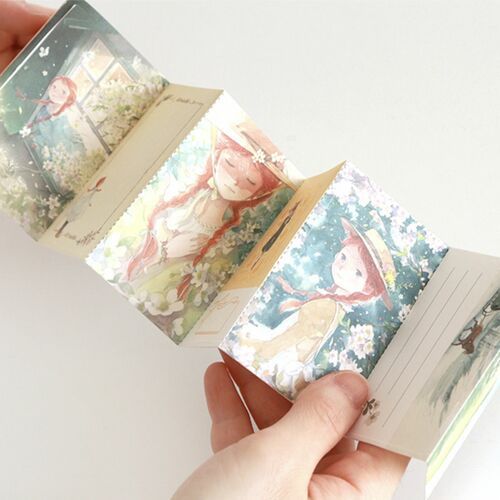 MochiThings: 56pcs Anne Story Label Sticker Set