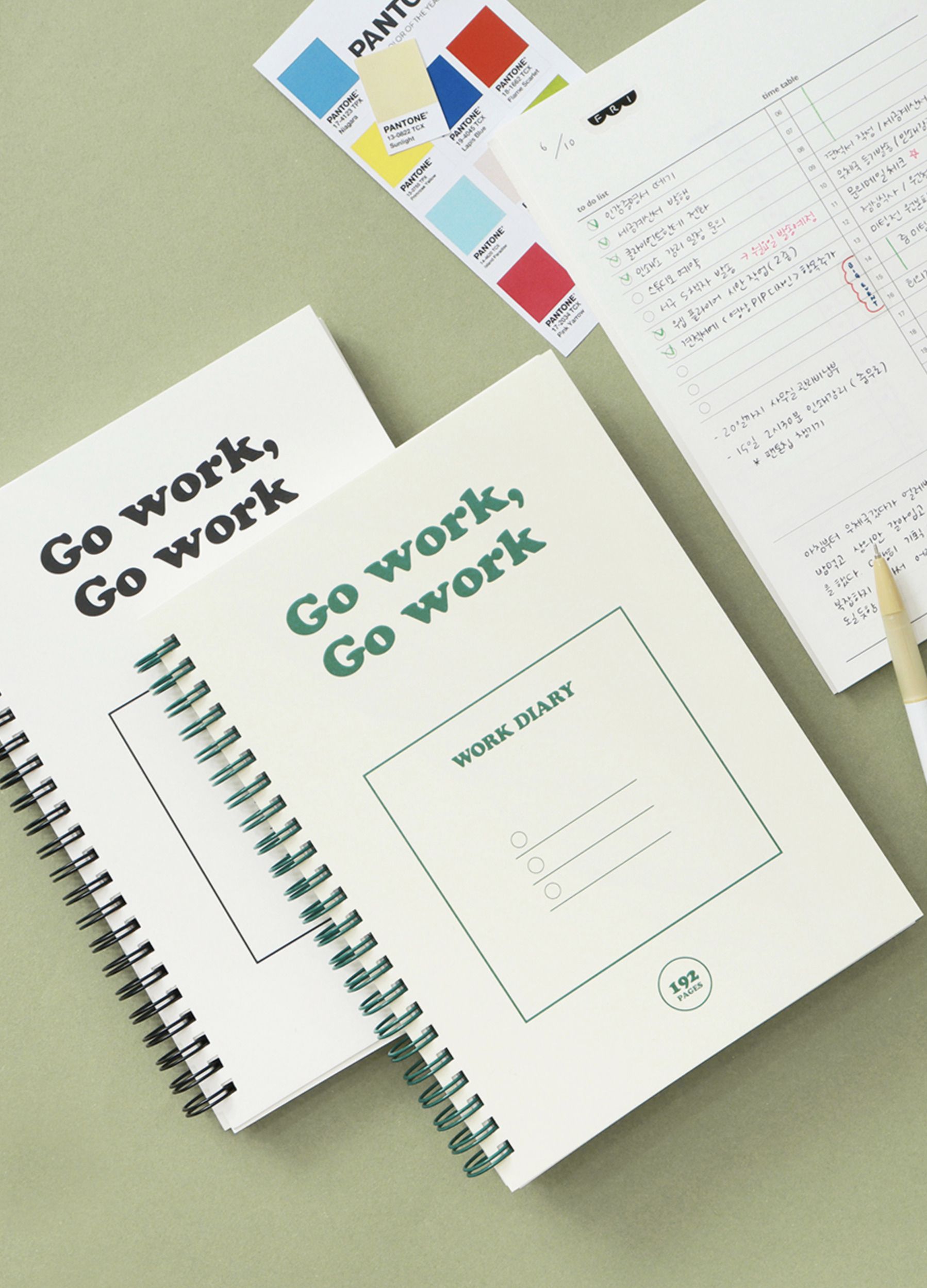 MochiThings Go Work Diary Journal