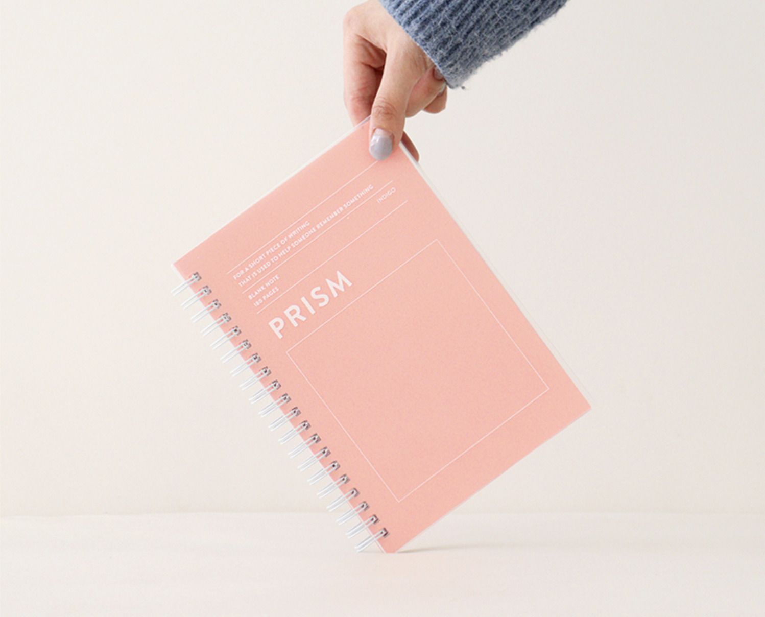 MochiThings: Prism B6 180p Spiral Plain Notebook