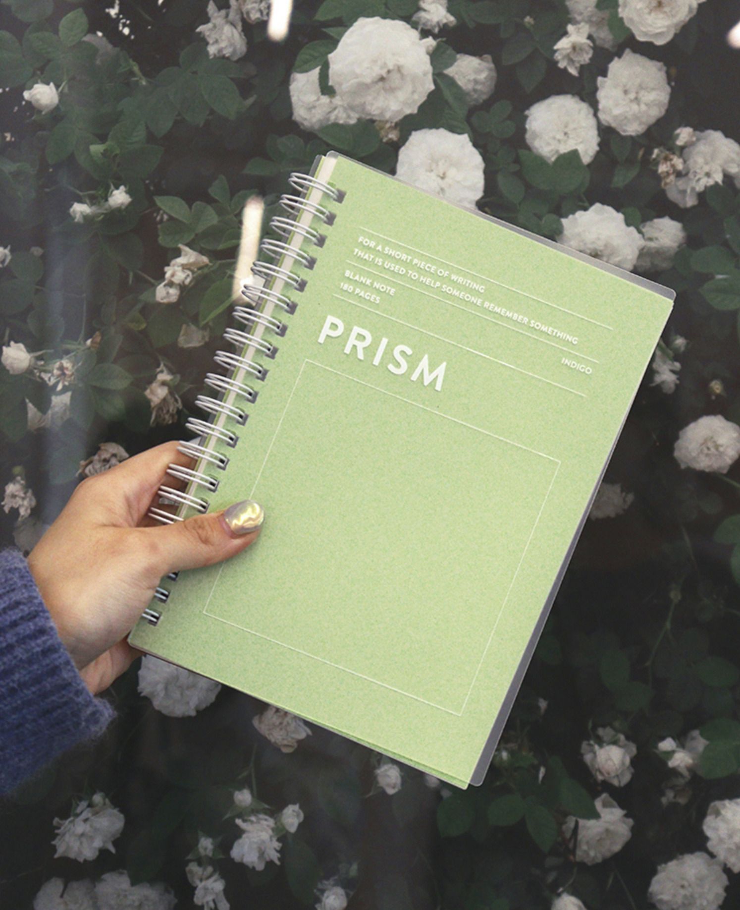 MochiThings: Prism B6 180p Spiral Plain Notebook