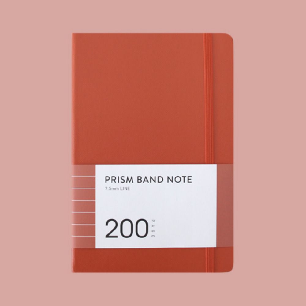 MochiThings: Prism 200p Hardcover Band Lined Notebook