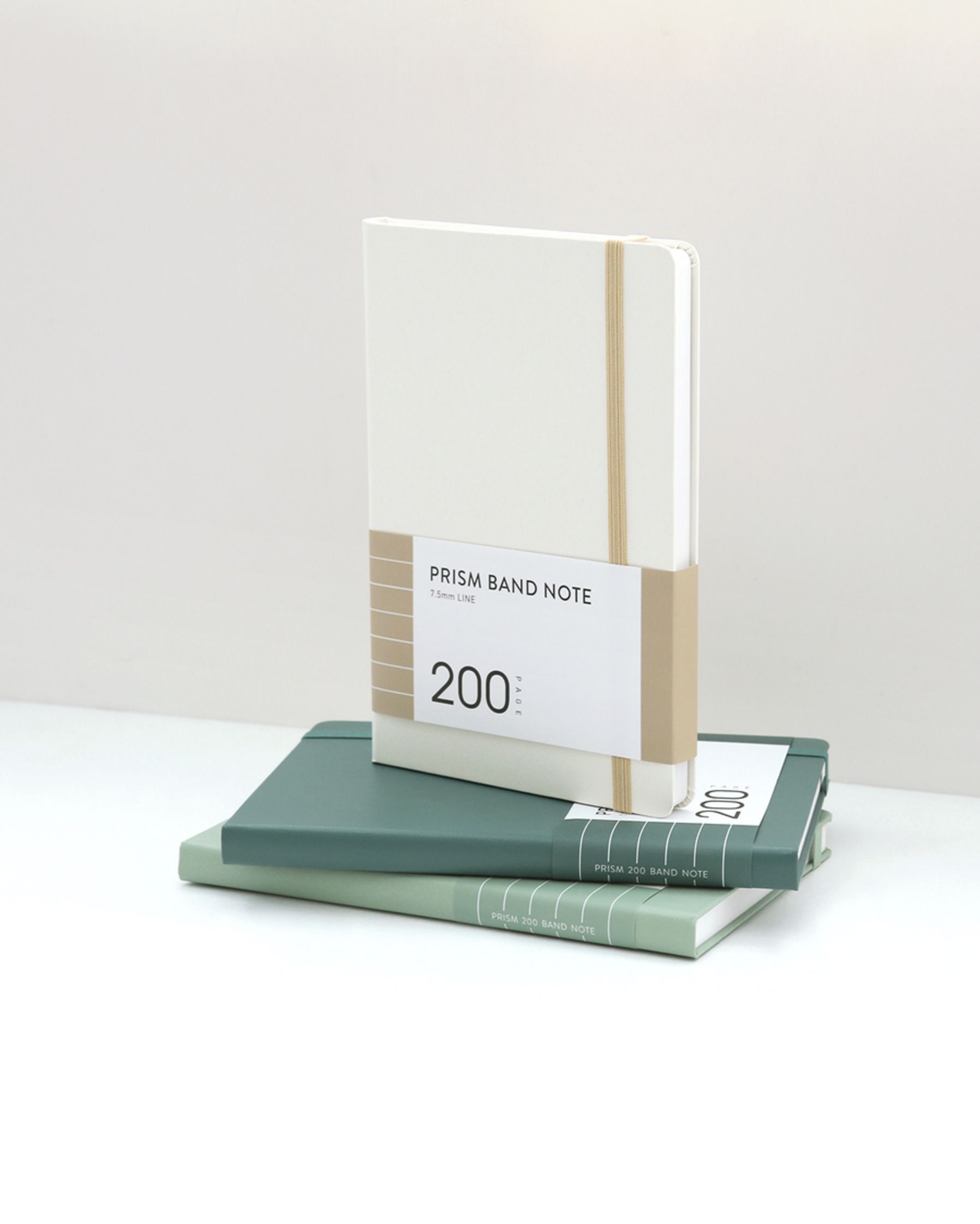 MochiThings: Prism 200p Hardcover Band Lined Notebook
