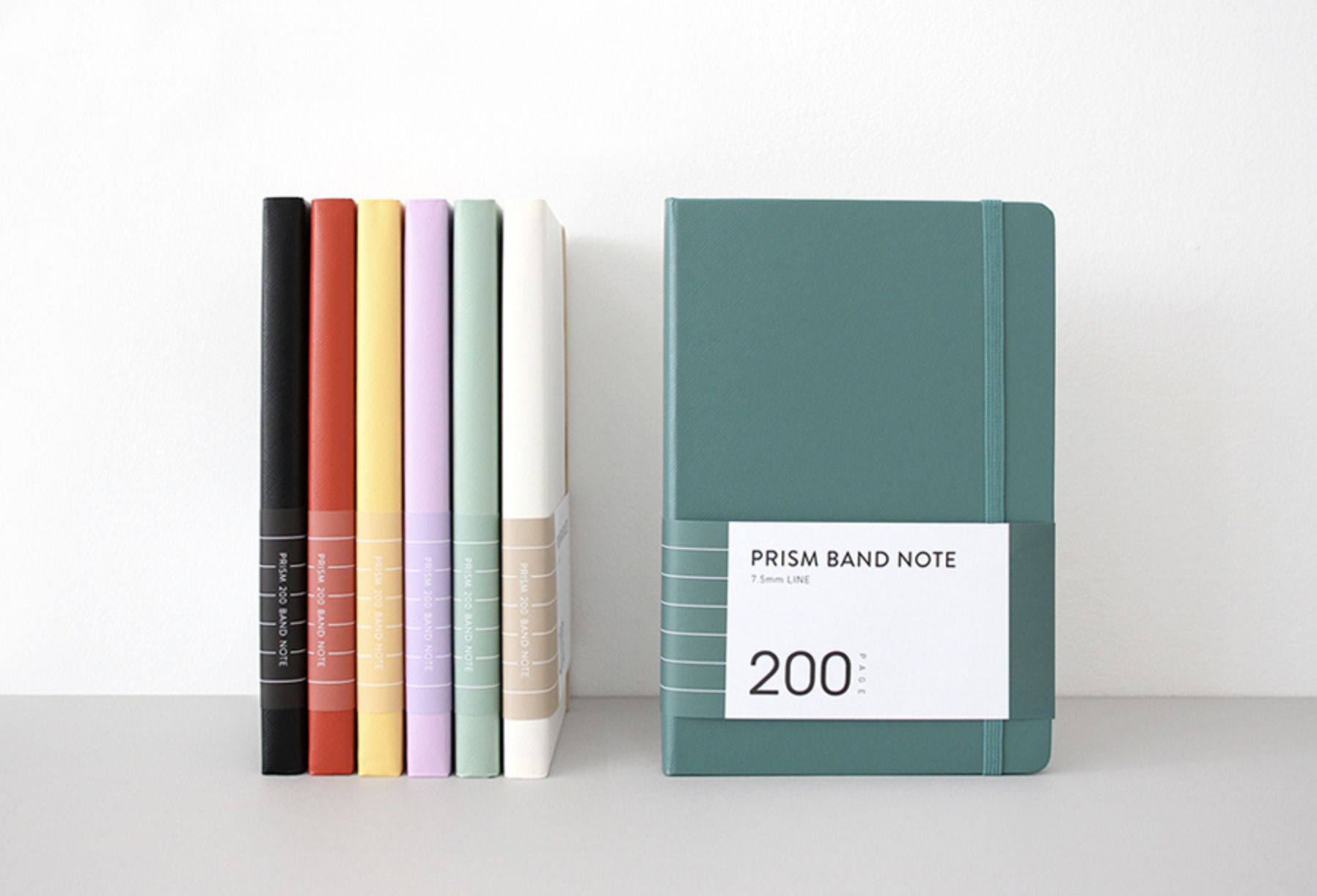 MochiThings: Prism 200p Hardcover Band Lined Notebook