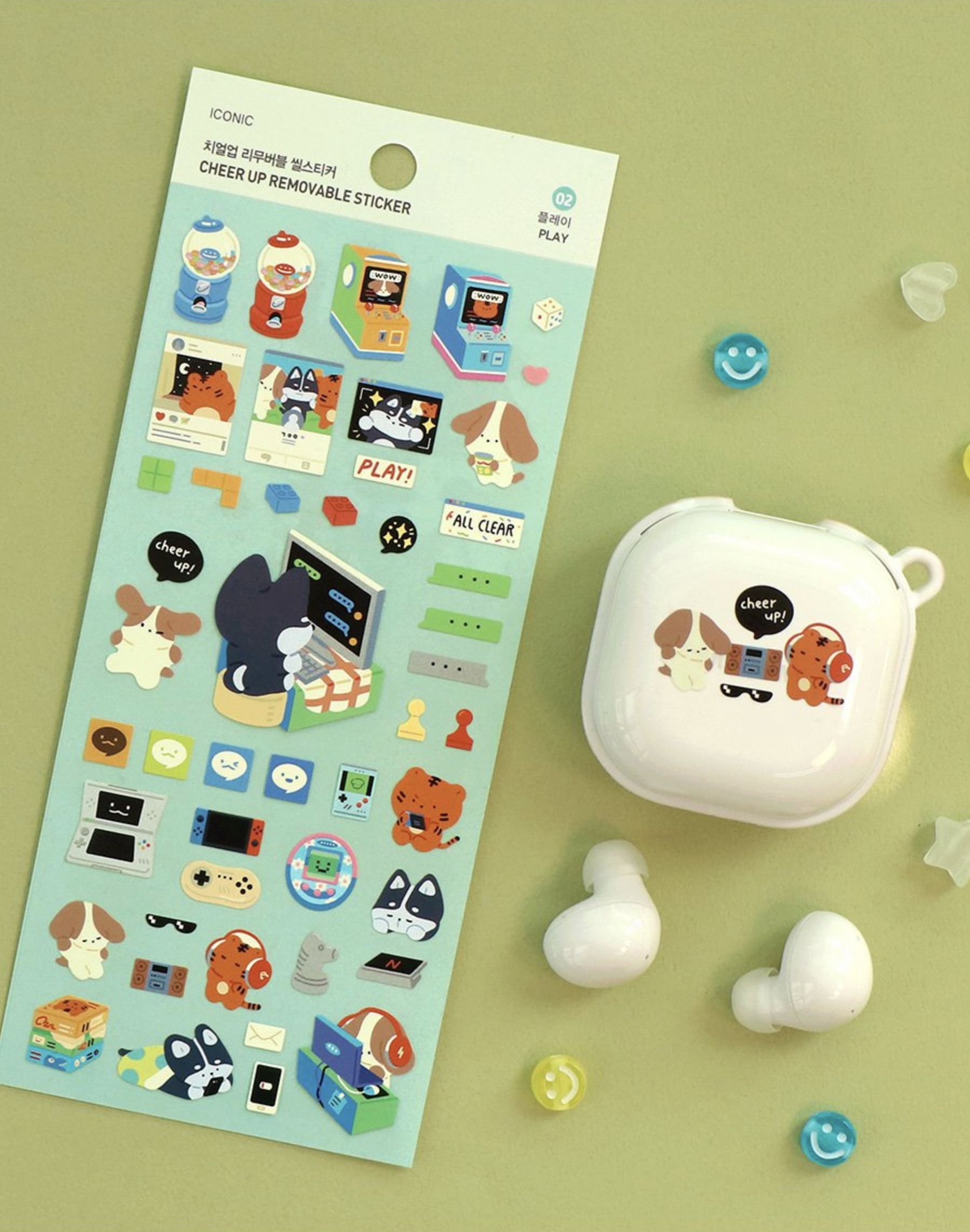 MochiThings: Cheer Up Removable Sticker