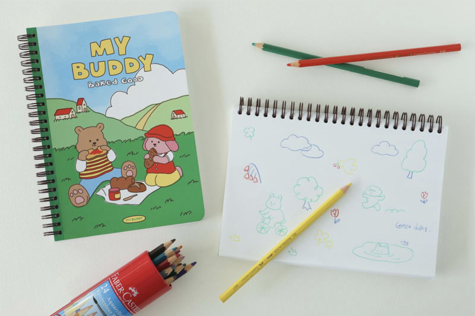 MochiThings: My Buddy A5 Spiral Notebook v2