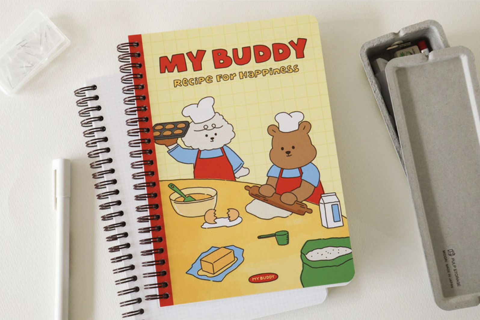 MochiThings: My Buddy A5 Spiral Notebook v2