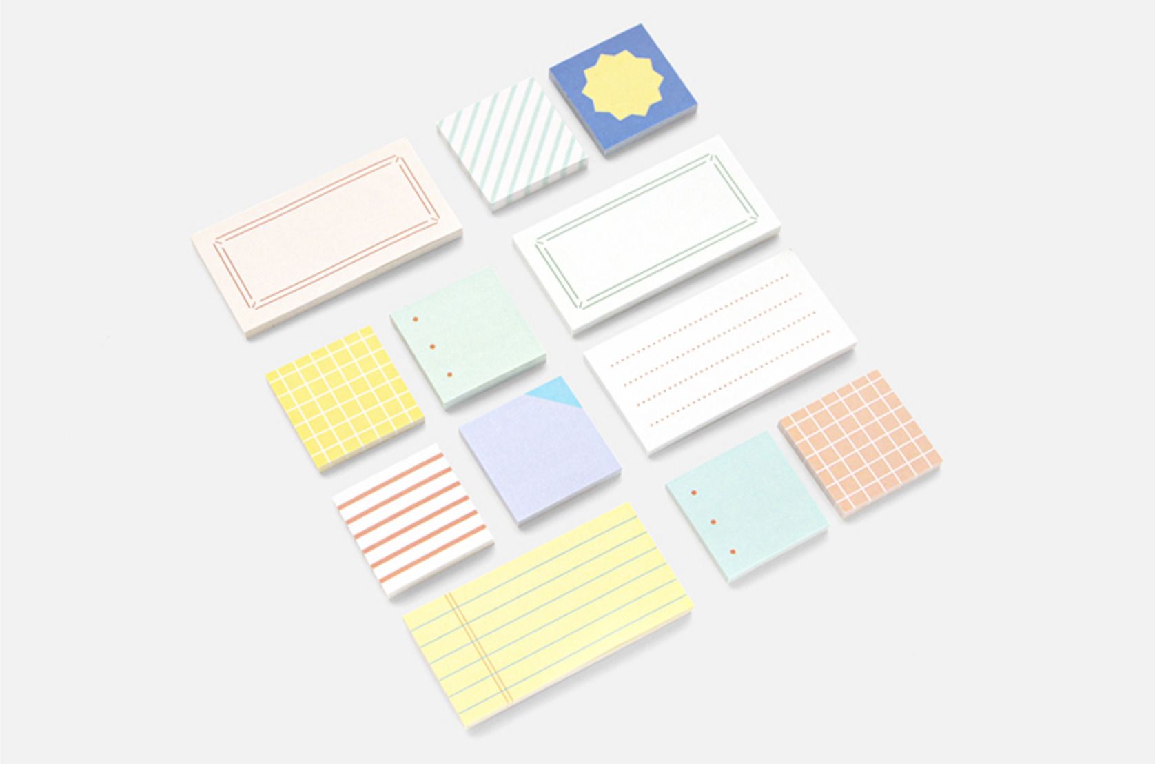 MochiThings: 3 Pattern Point Sticky Note v2