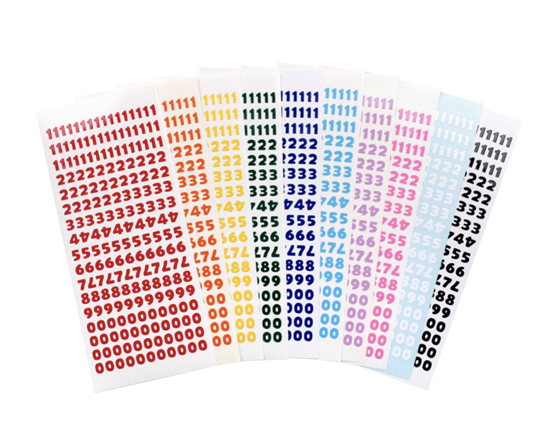MochiThings: 10pcs Number&Alphabet Sticker Set