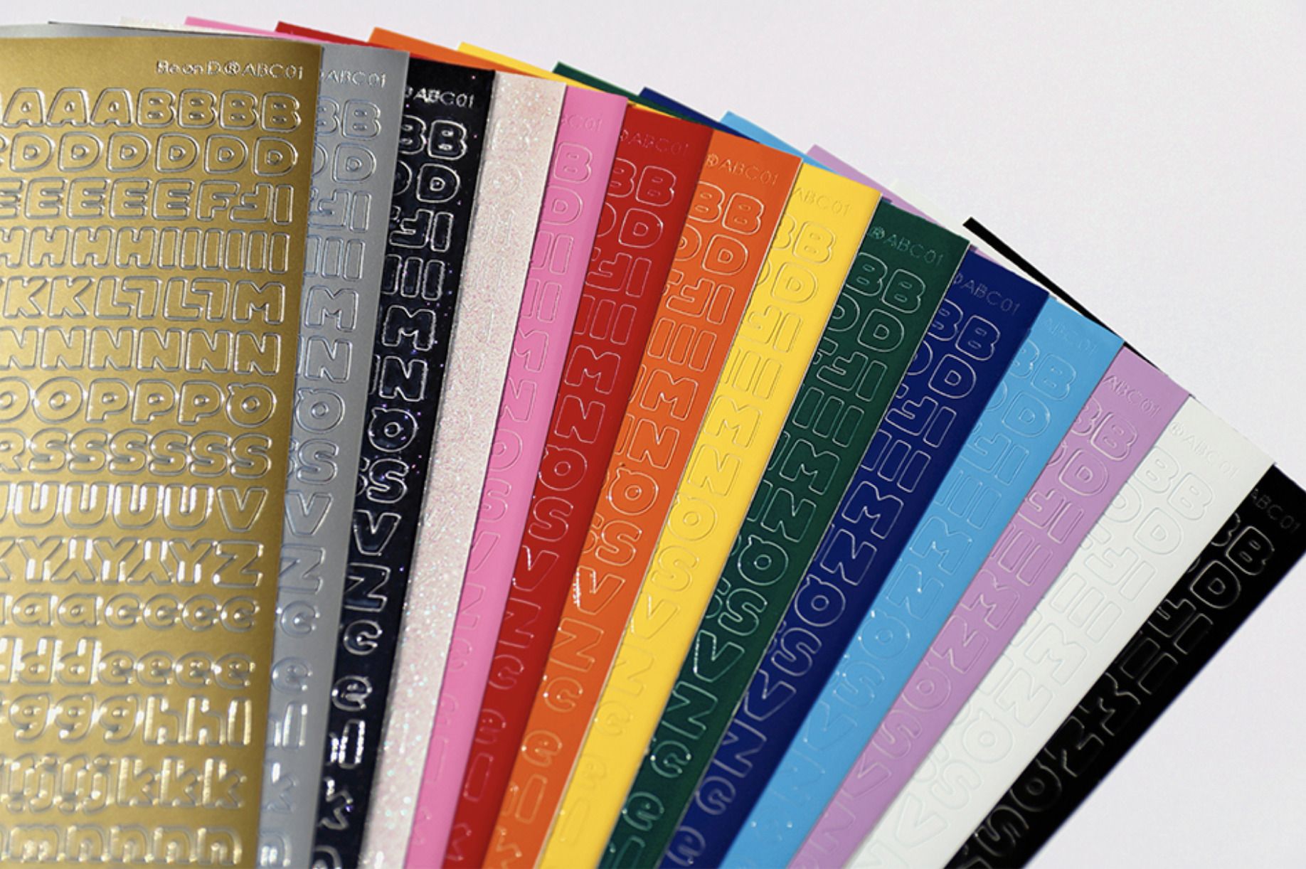 MochiThings: 10pcs Number&Alphabet Sticker Set