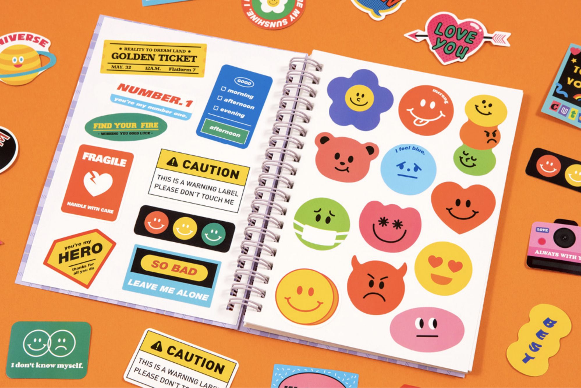 MochiThings: 20pcs Ardium Message Sticker Set