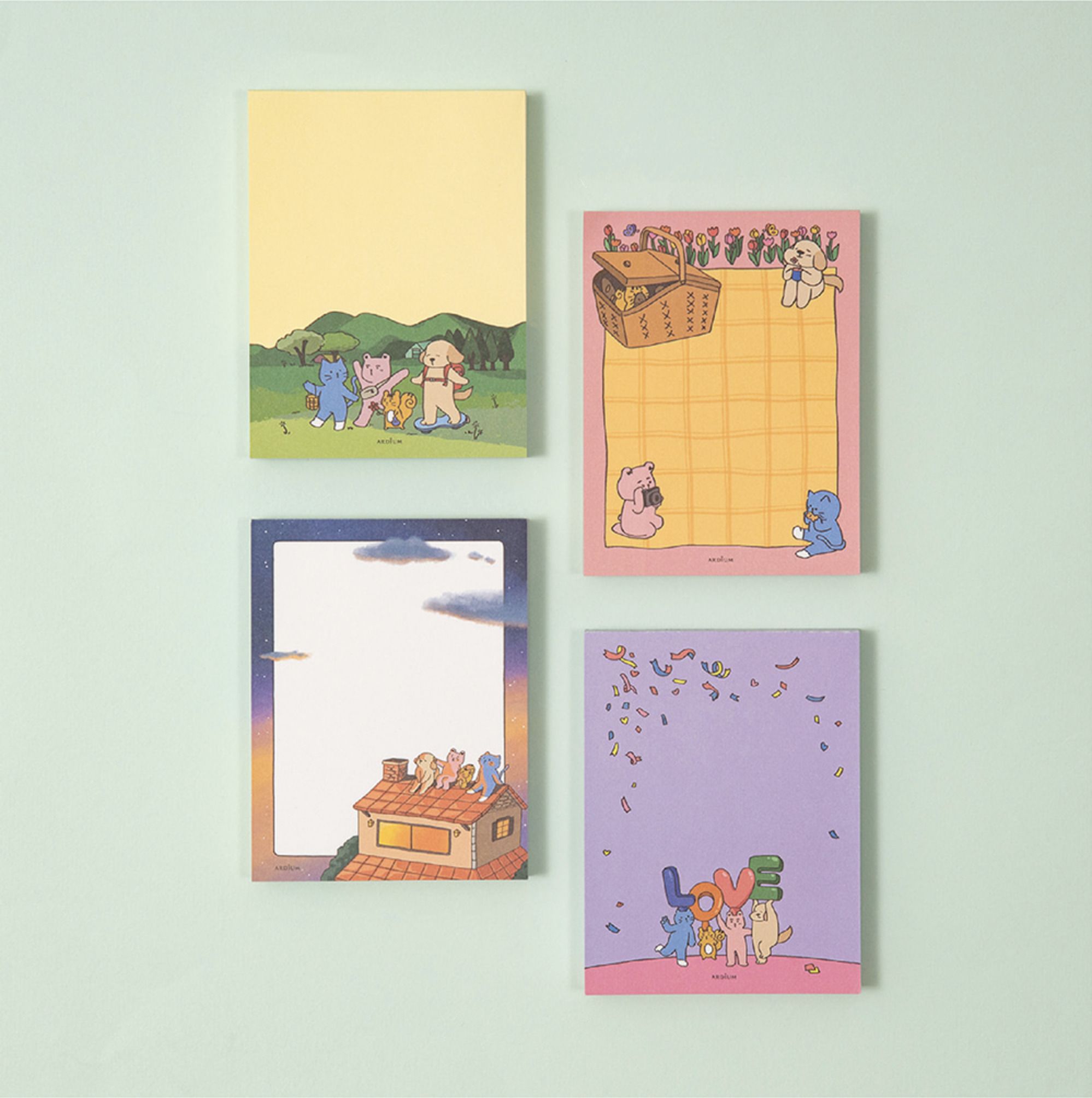 MochiThings: Ardium Art Store Memo Pad