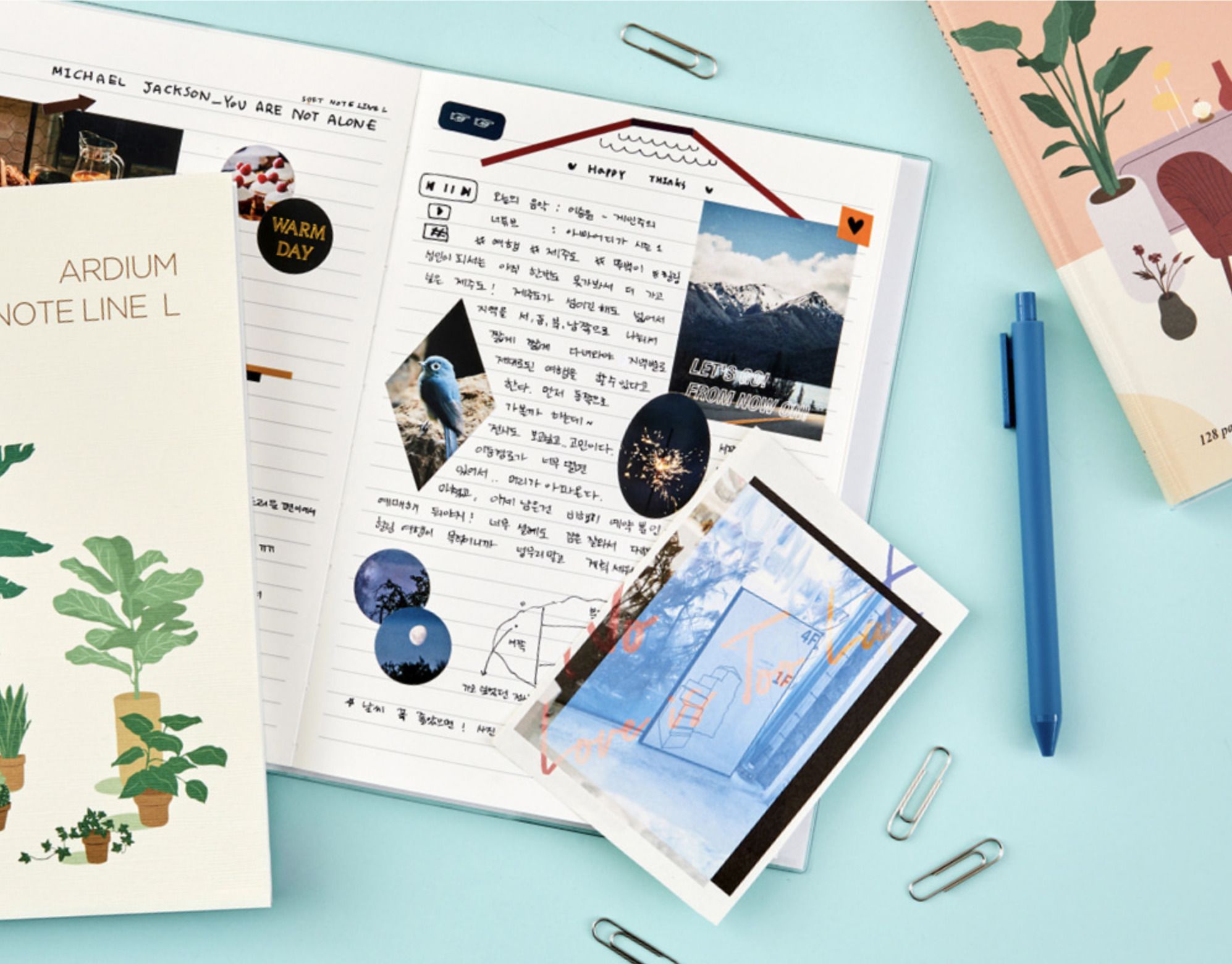 MochiThings: Large Ardium Soft Lined Notebook v2