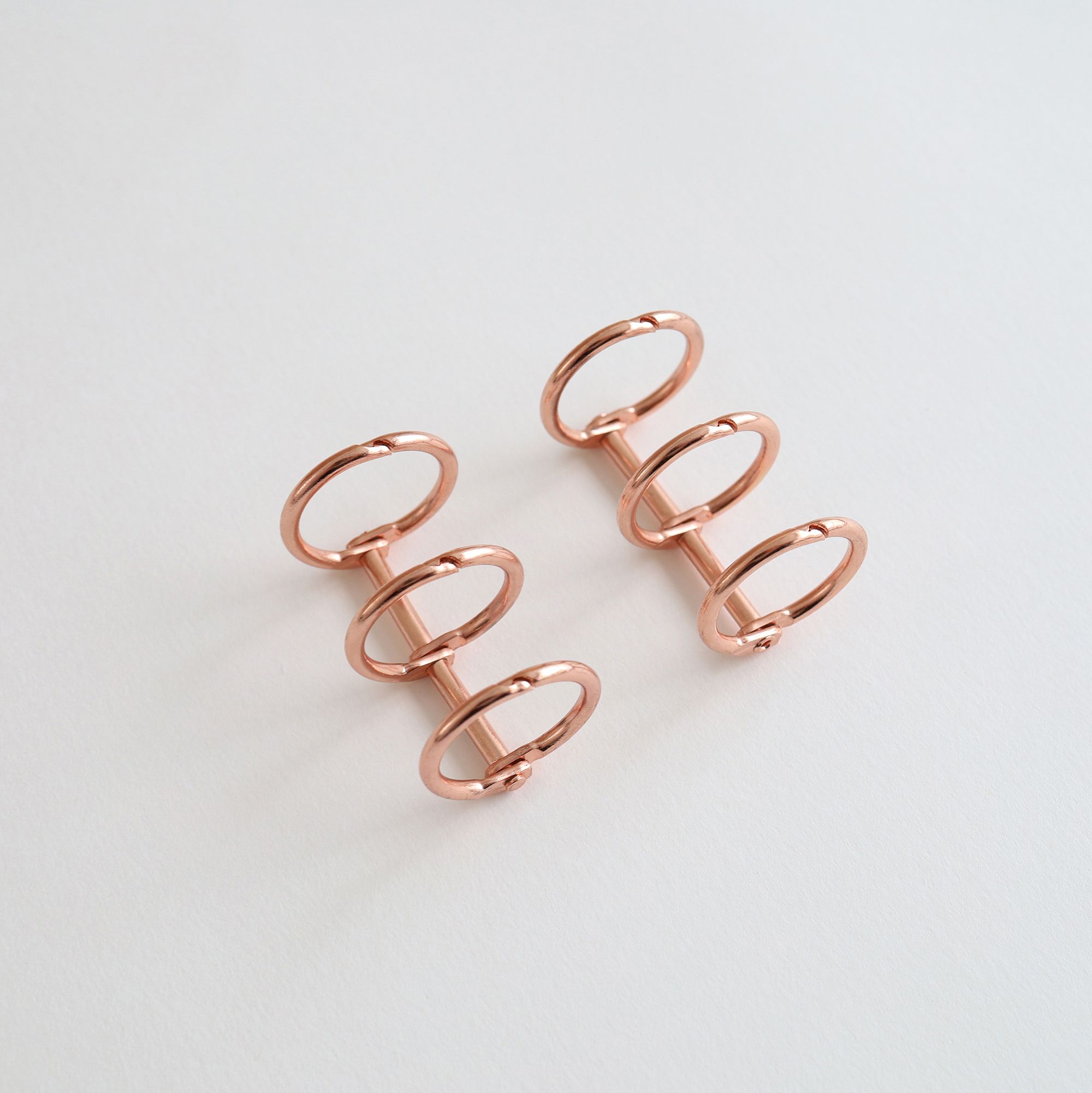 MochiThings: Rose Gold A5 Binder 6 Ring Set