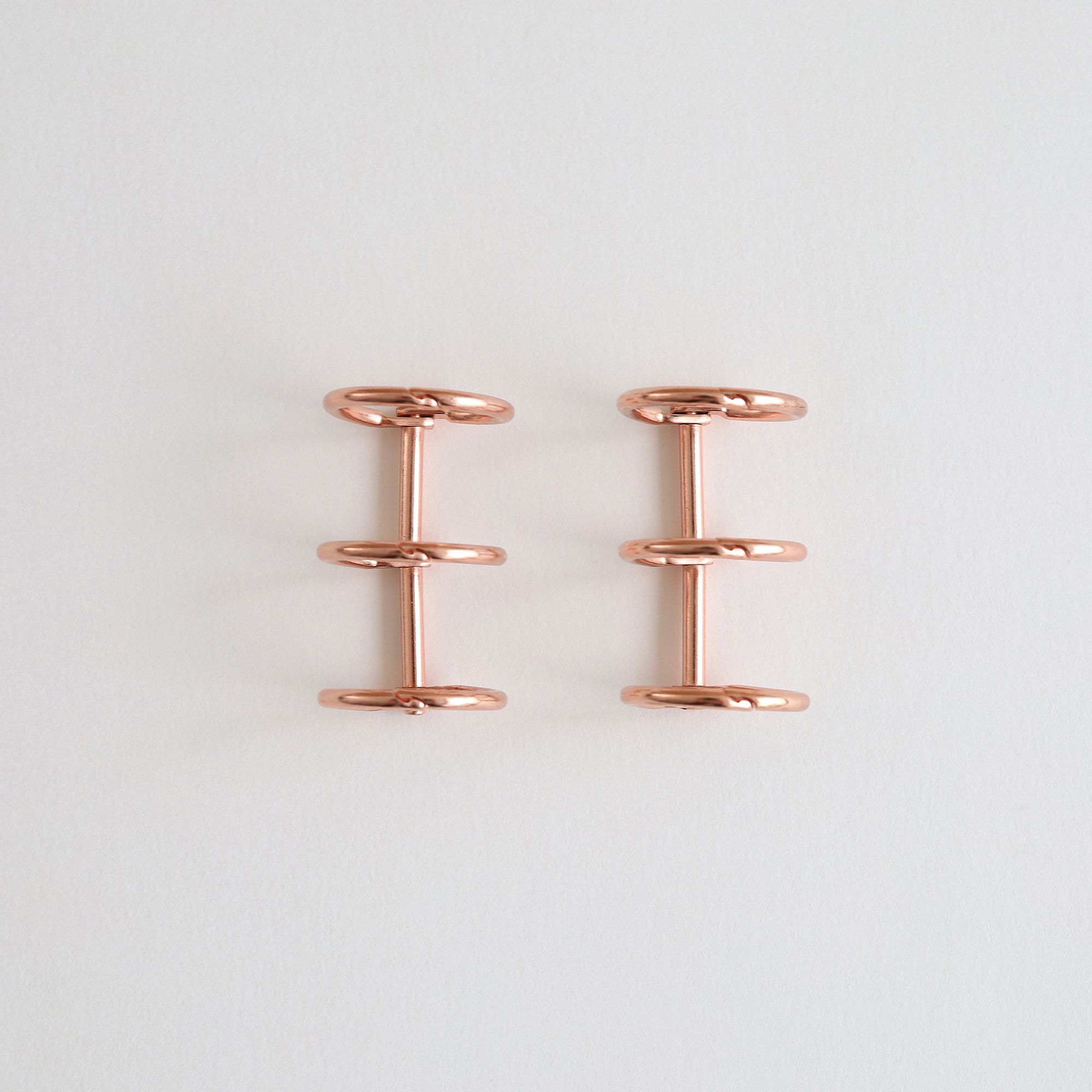 MochiThings: Rose Gold A5 Binder 6 Ring Set