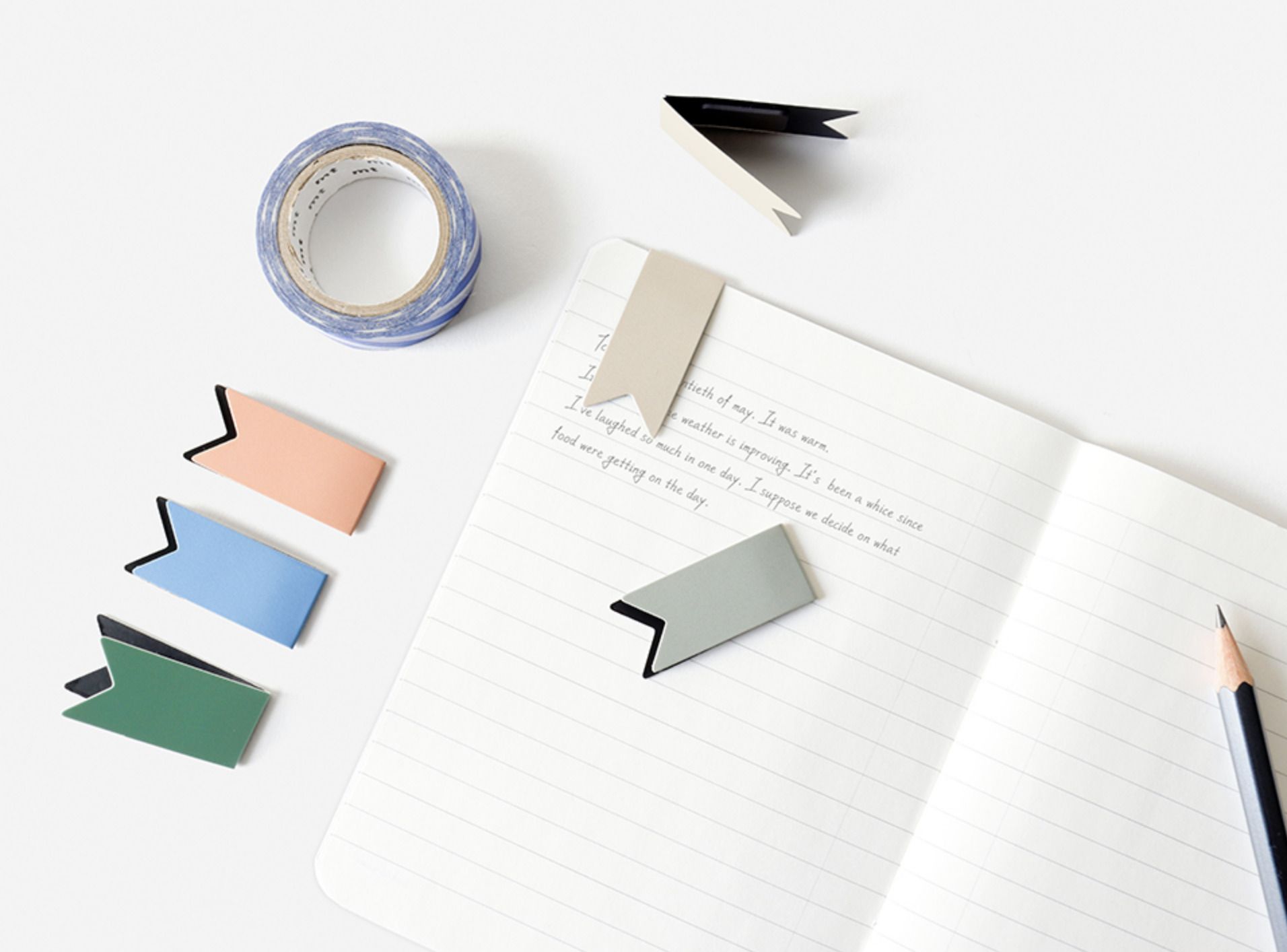 MochiThings: Index Magnetic Bookmark Set