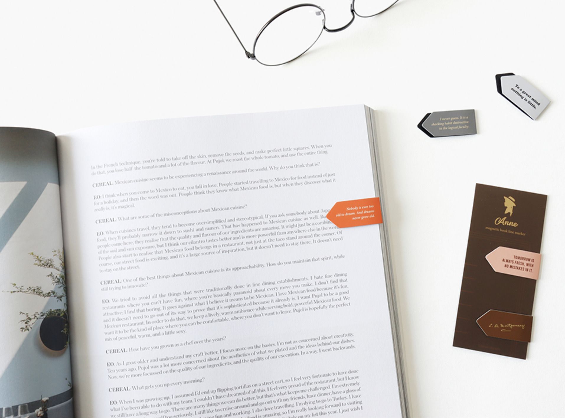 MochiThings: Index Magnetic Bookmark Set