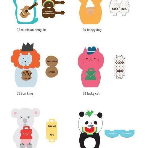 MochiThings: Animal Friends Card v2