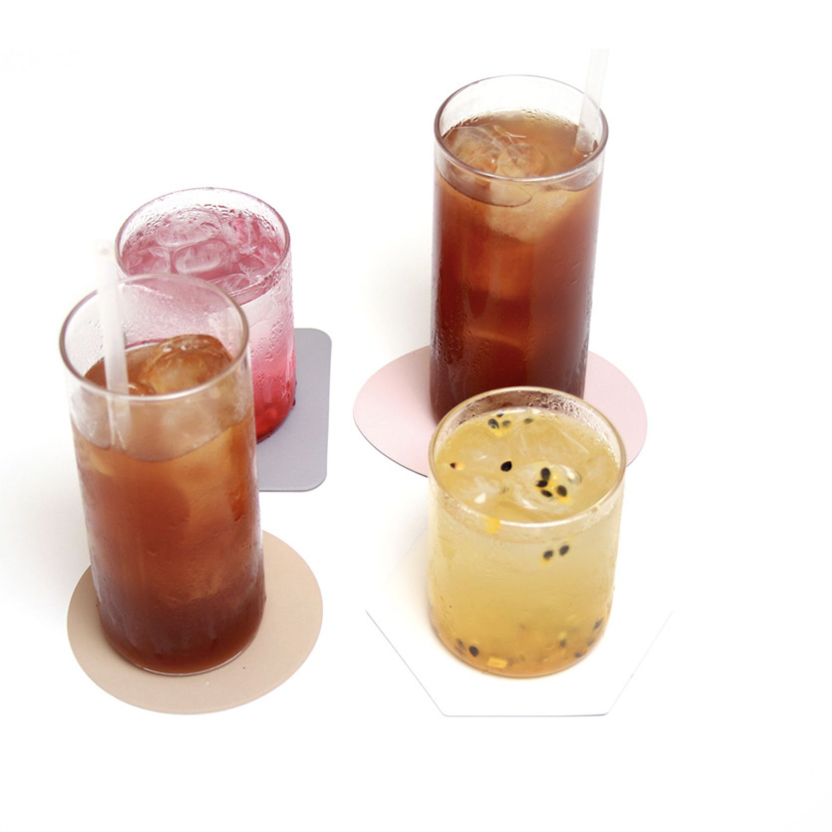 MochiThings: Round Two Tone Tea Coaster