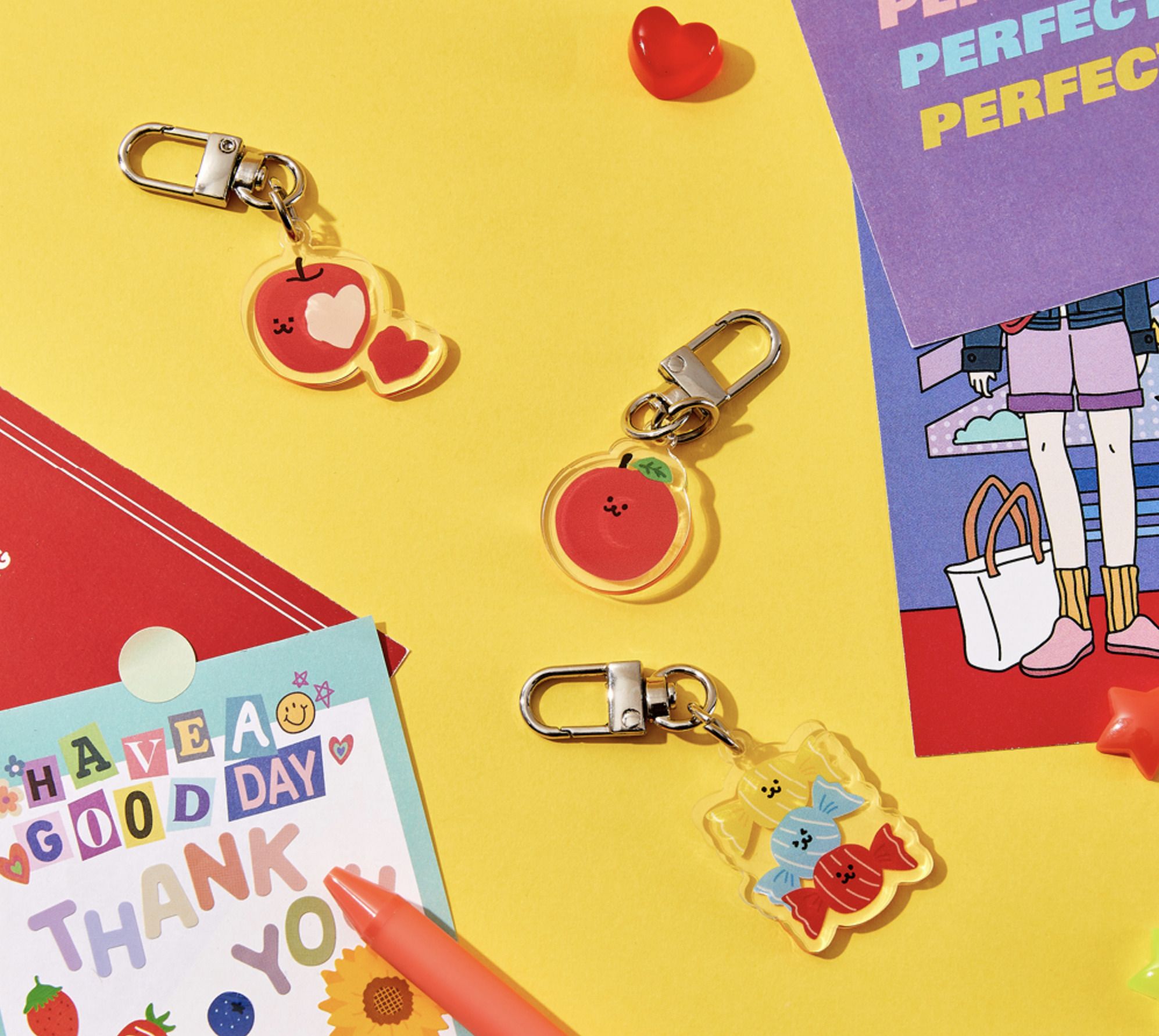 MochiThings: Ardium Acrylic Key Ring v4