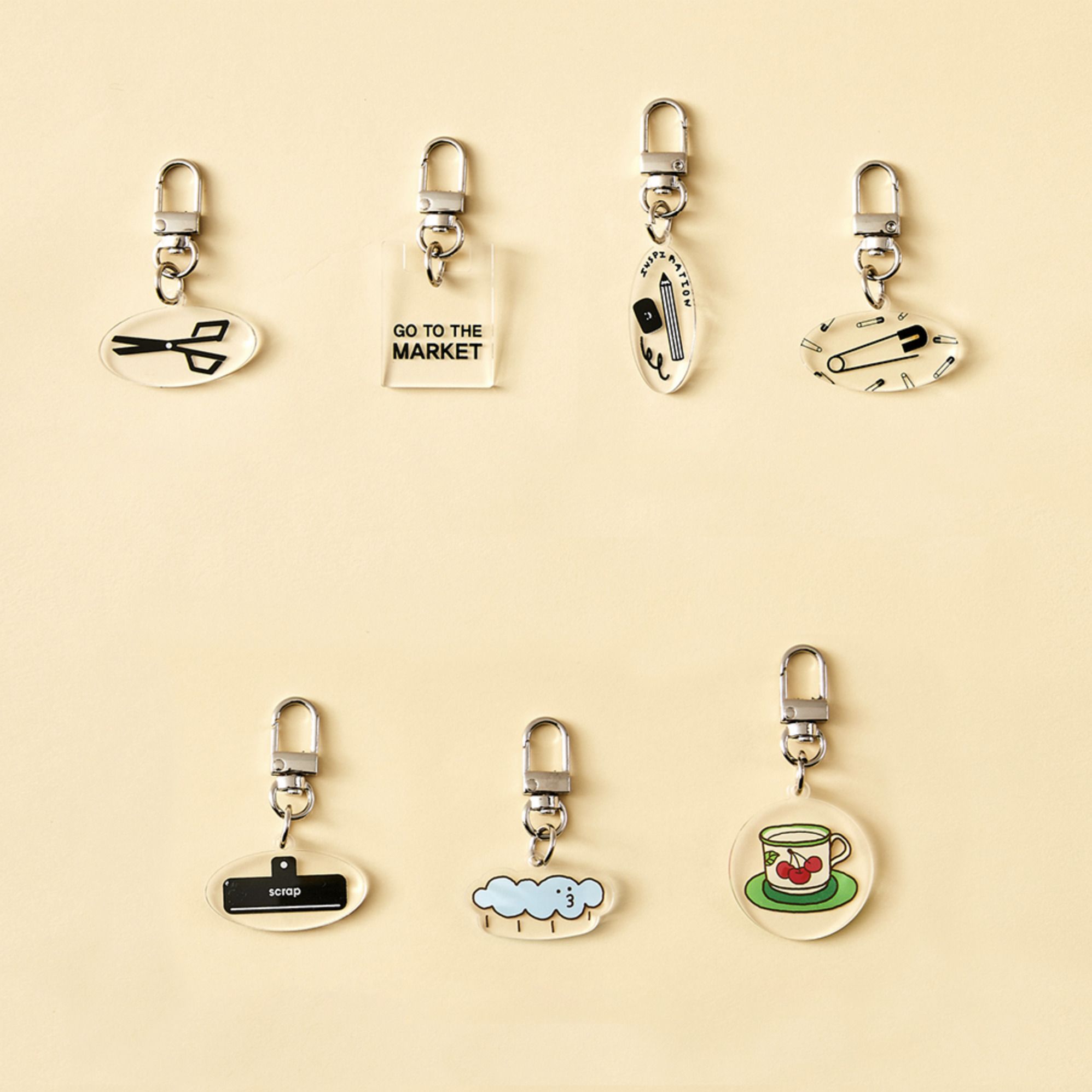 MochiThings: Ardium Acrylic Key Ring v5