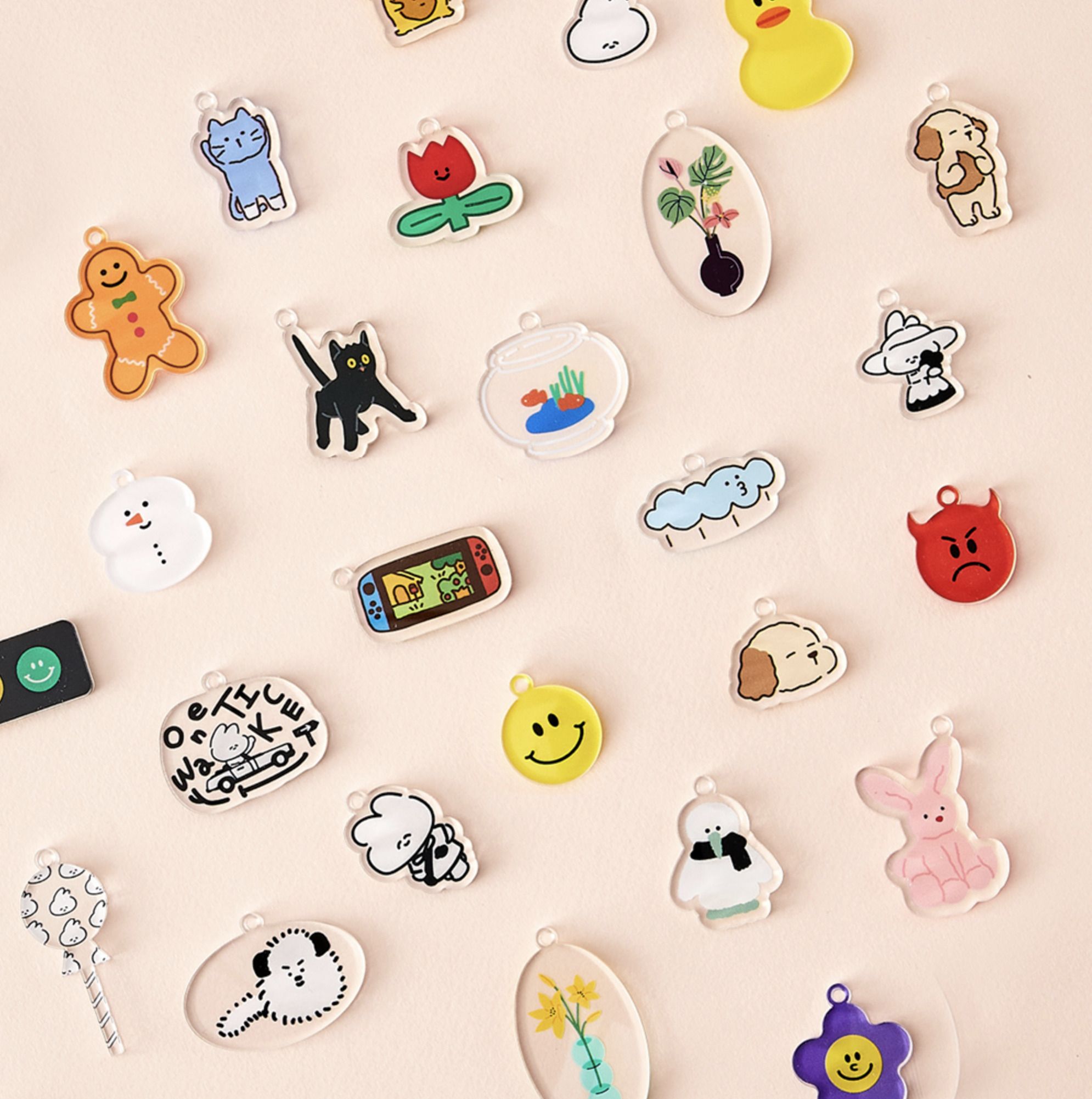 MochiThings: Ardium Acrylic Key Ring v5