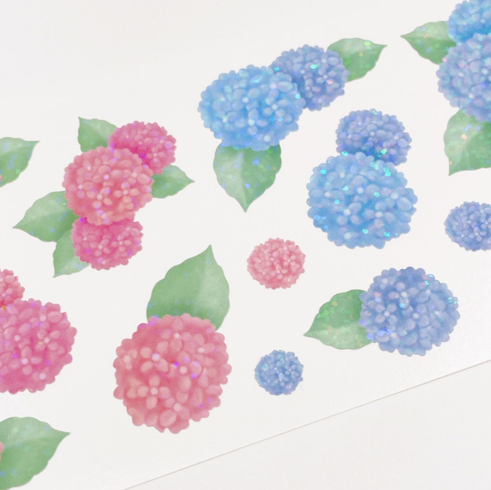 MochiThings: Hydrangea Slim Sticker