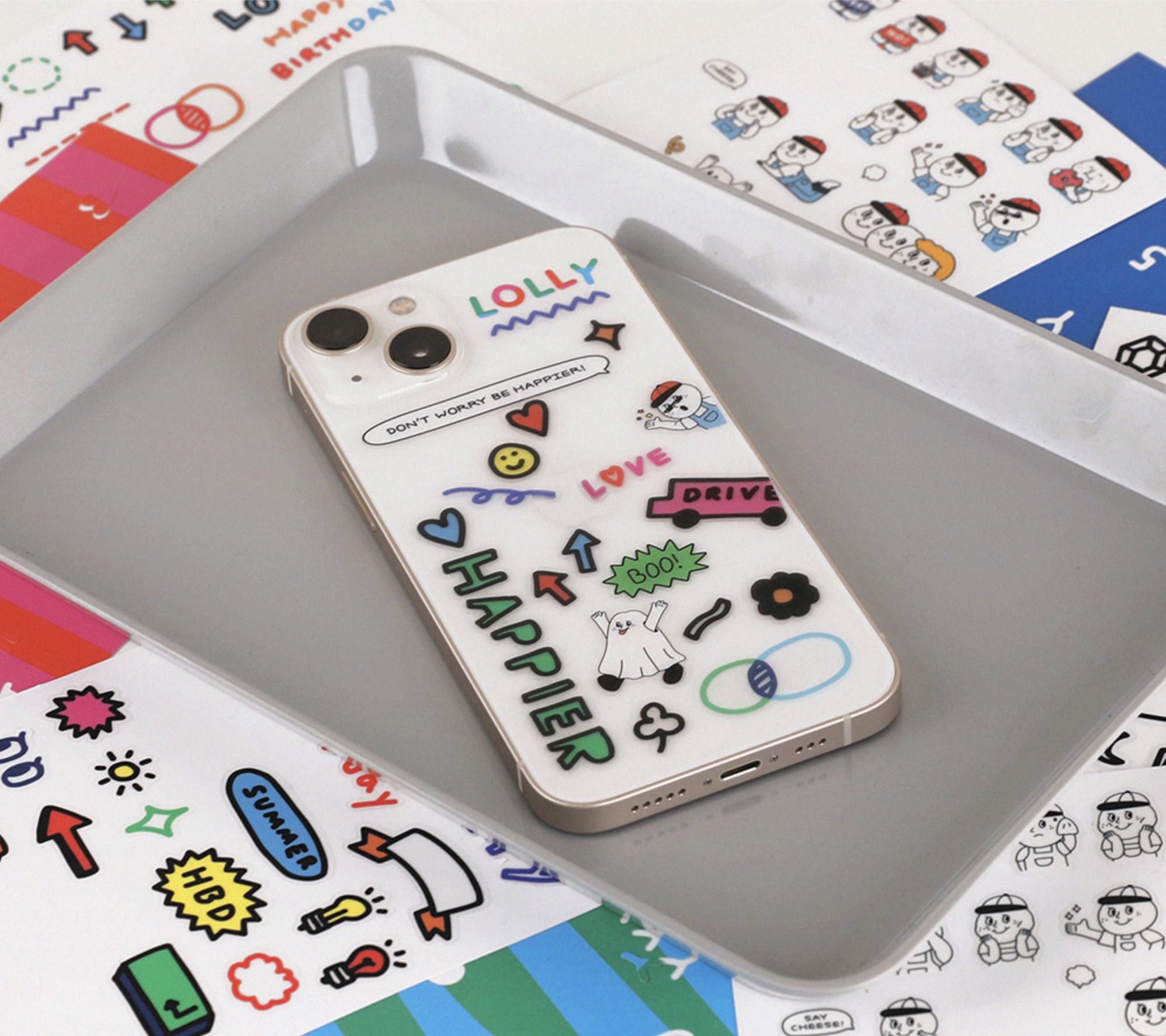 MochiThings: 4pcs Oh! Drawing Sticker Set