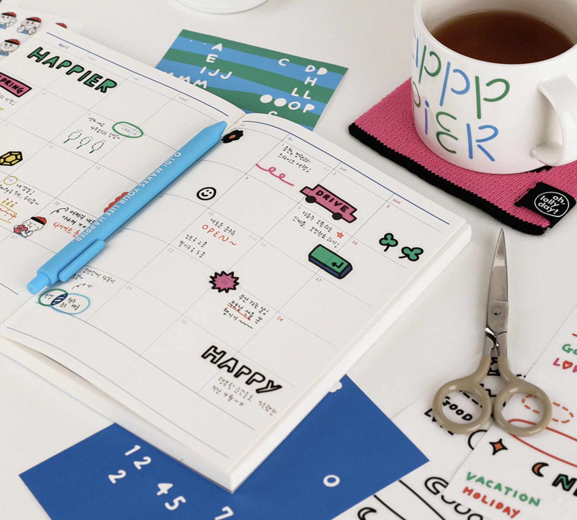 MochiThings: 4pcs Oh! Drawing Sticker Set