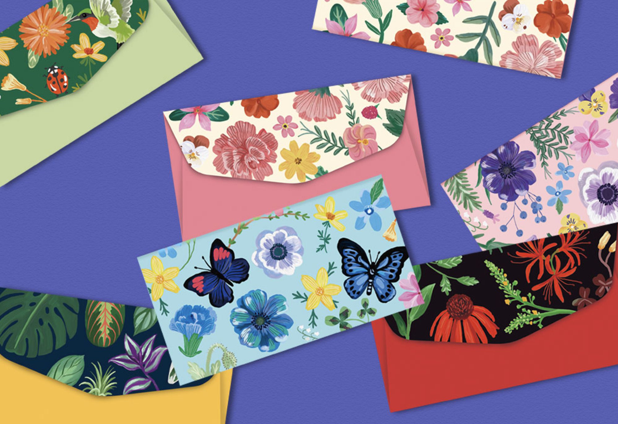 MochiThings: 3pcs Blooming Gift Envelope Set