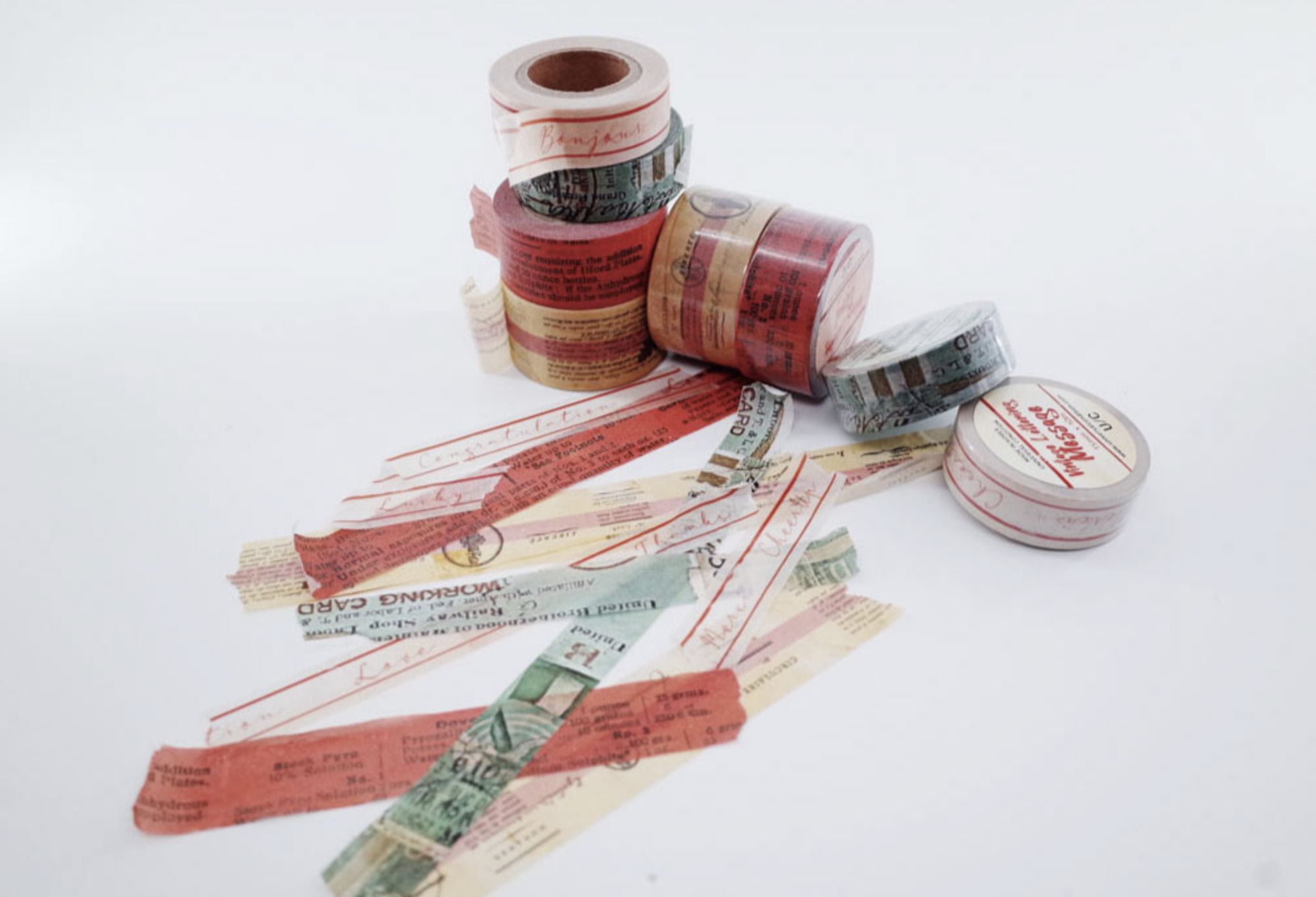 MochiThings: Vintage Lettering Masking Tape