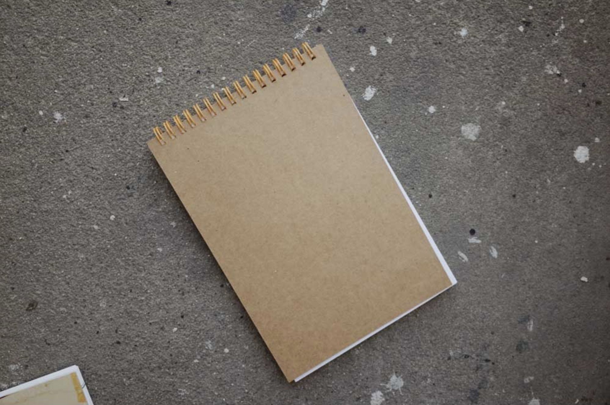 MochiThings: Double-sided Grid A5 Spiral Notebook