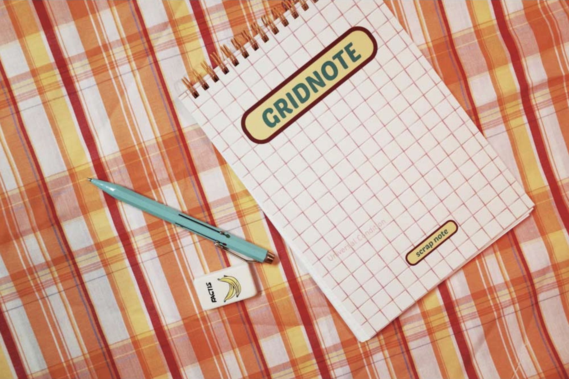 MochiThings: Double-sided Grid A5 Spiral Notebook