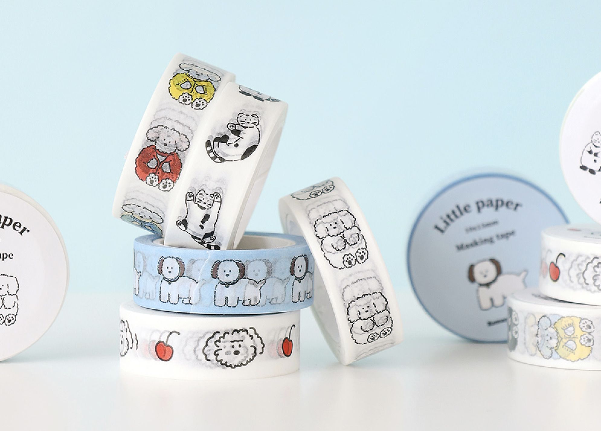 MochiThings: Little Puppy Paper Masking Tape v2