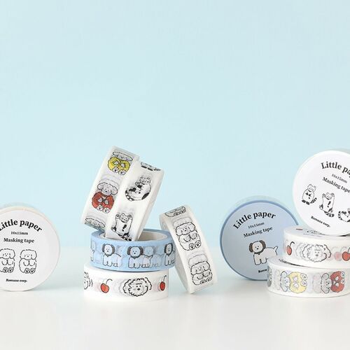 MochiThings: Little Puppy Paper Masking Tape v2