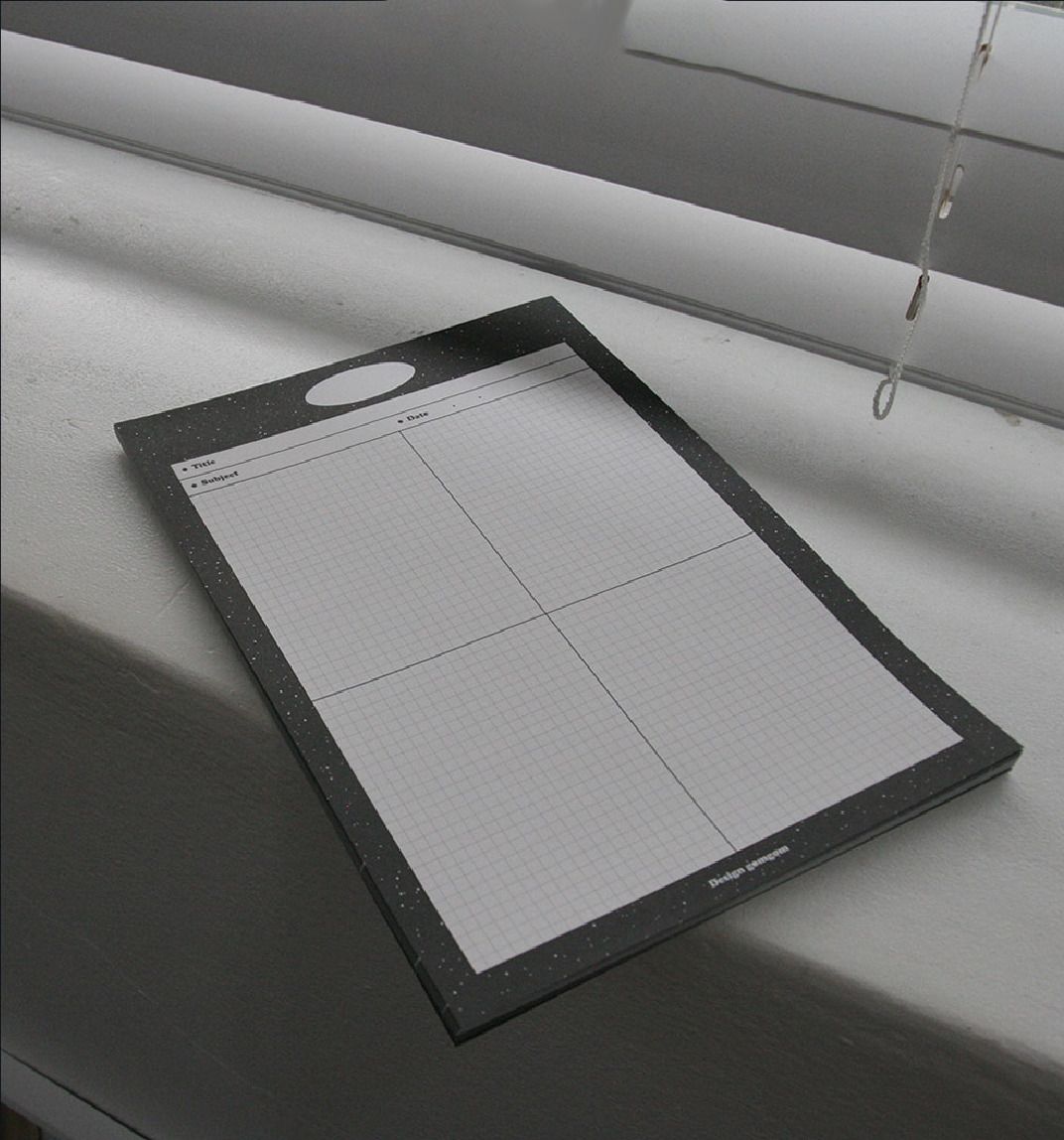 MochiThings: Monogram B5 Notepad