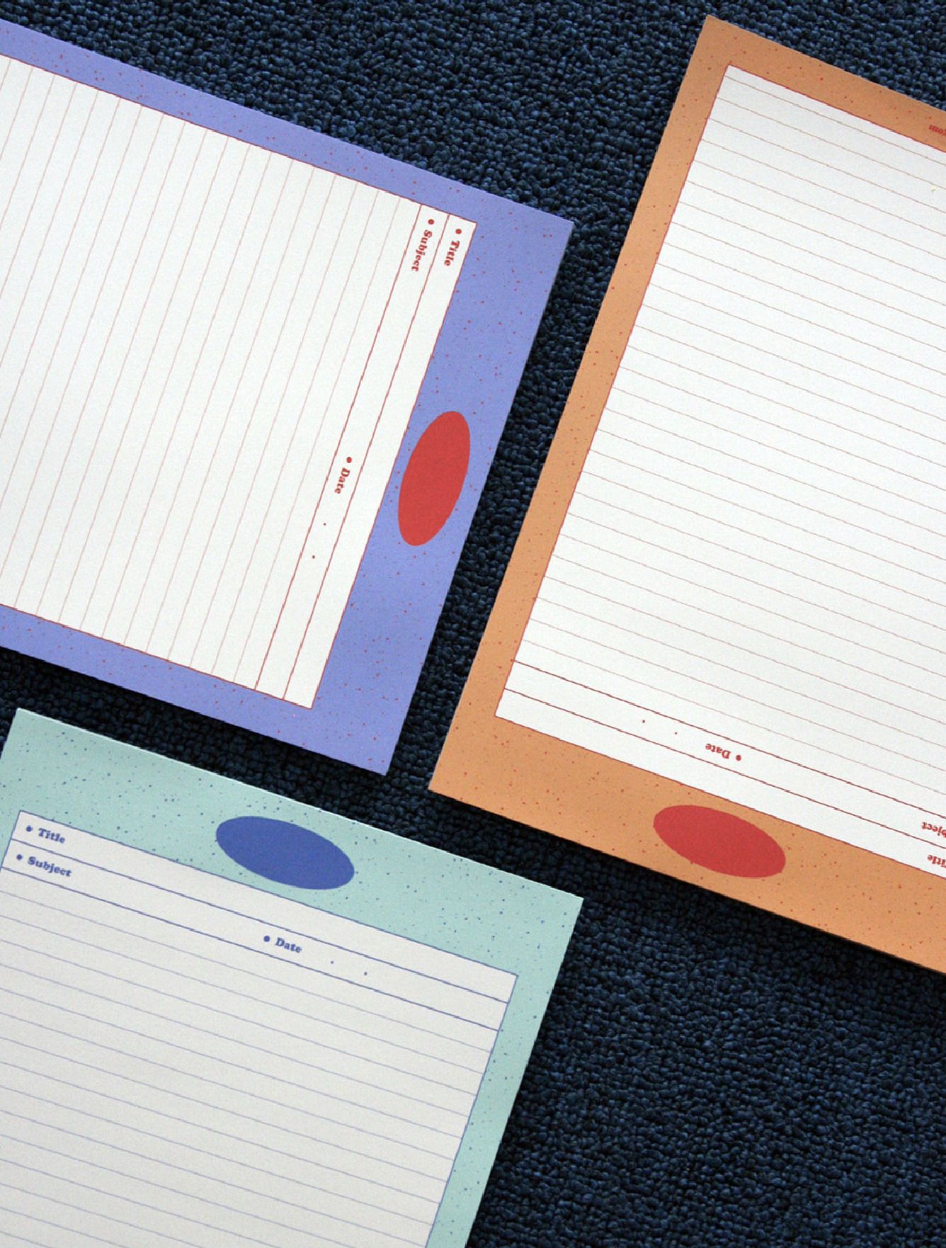 MochiThings: Monogram B5 Notepad