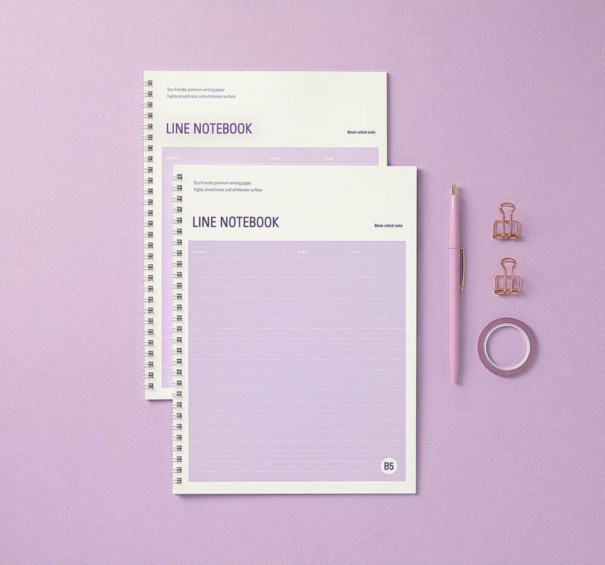 MochiThings: Color Energy B5 Lined Spiral Notebook