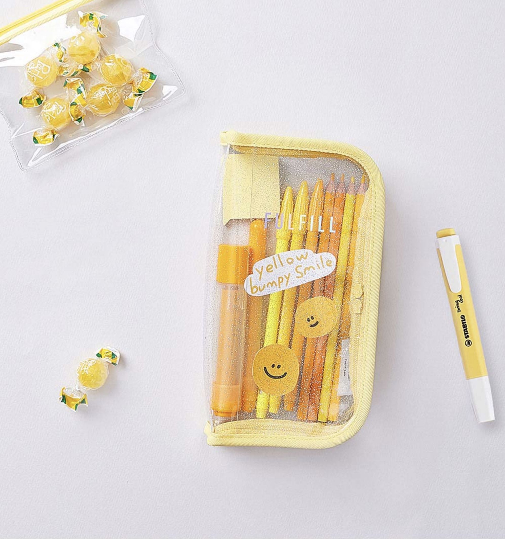 MochiThings: Glitter Fulfill Zipper Pen Pouch