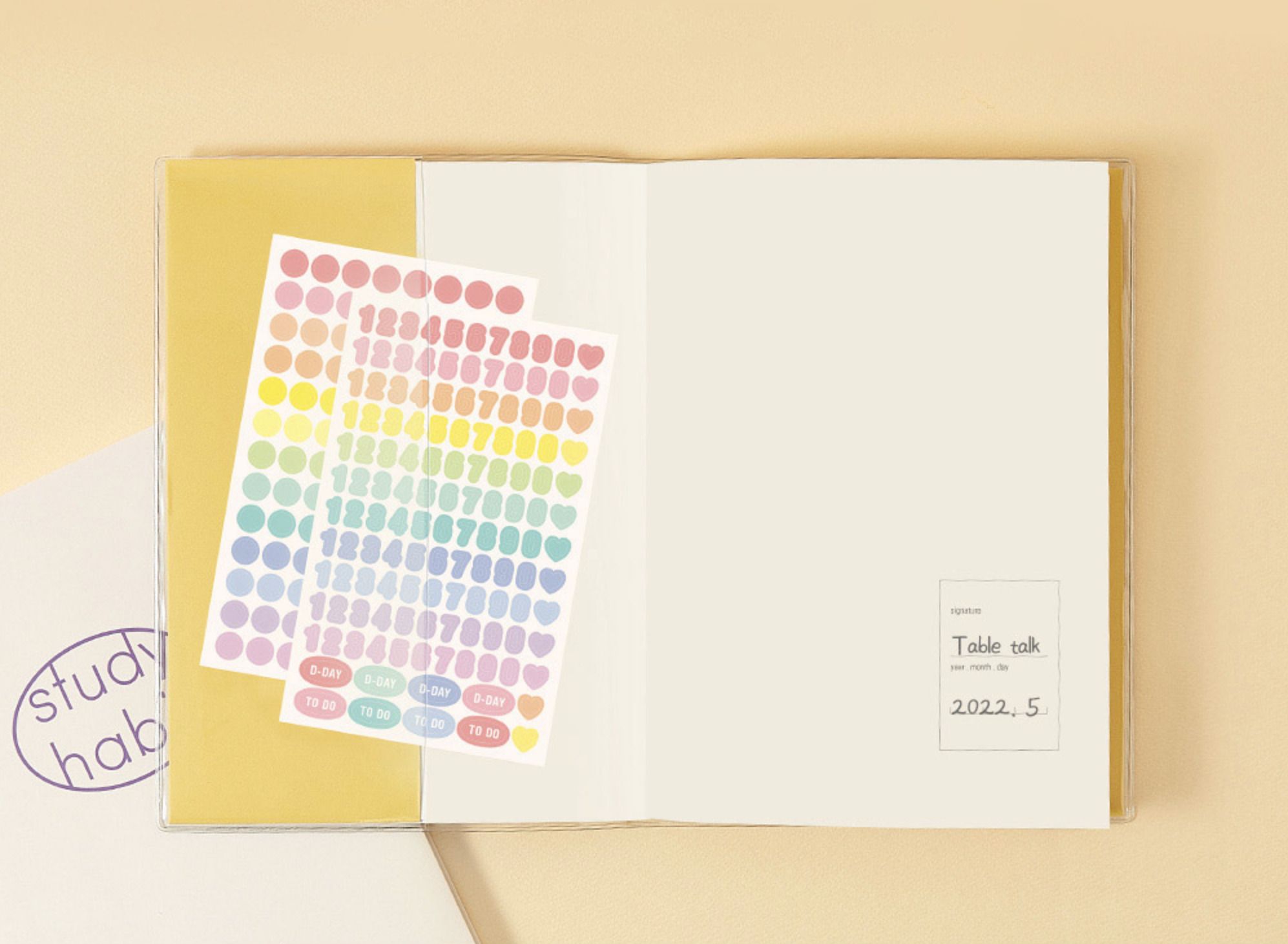 MochiThings: Study Habit A5 Study Planner