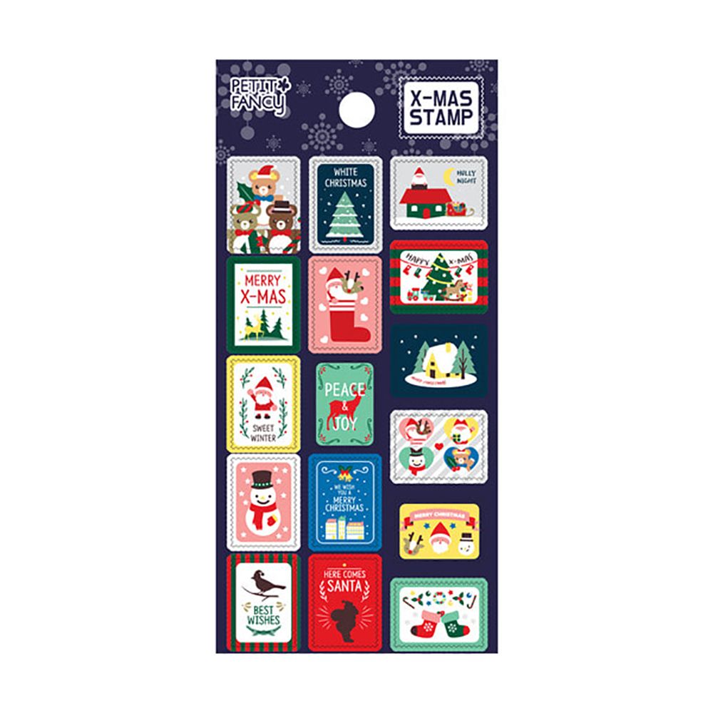 MochiThings: Winter Holiday Stamp Deco Sticker