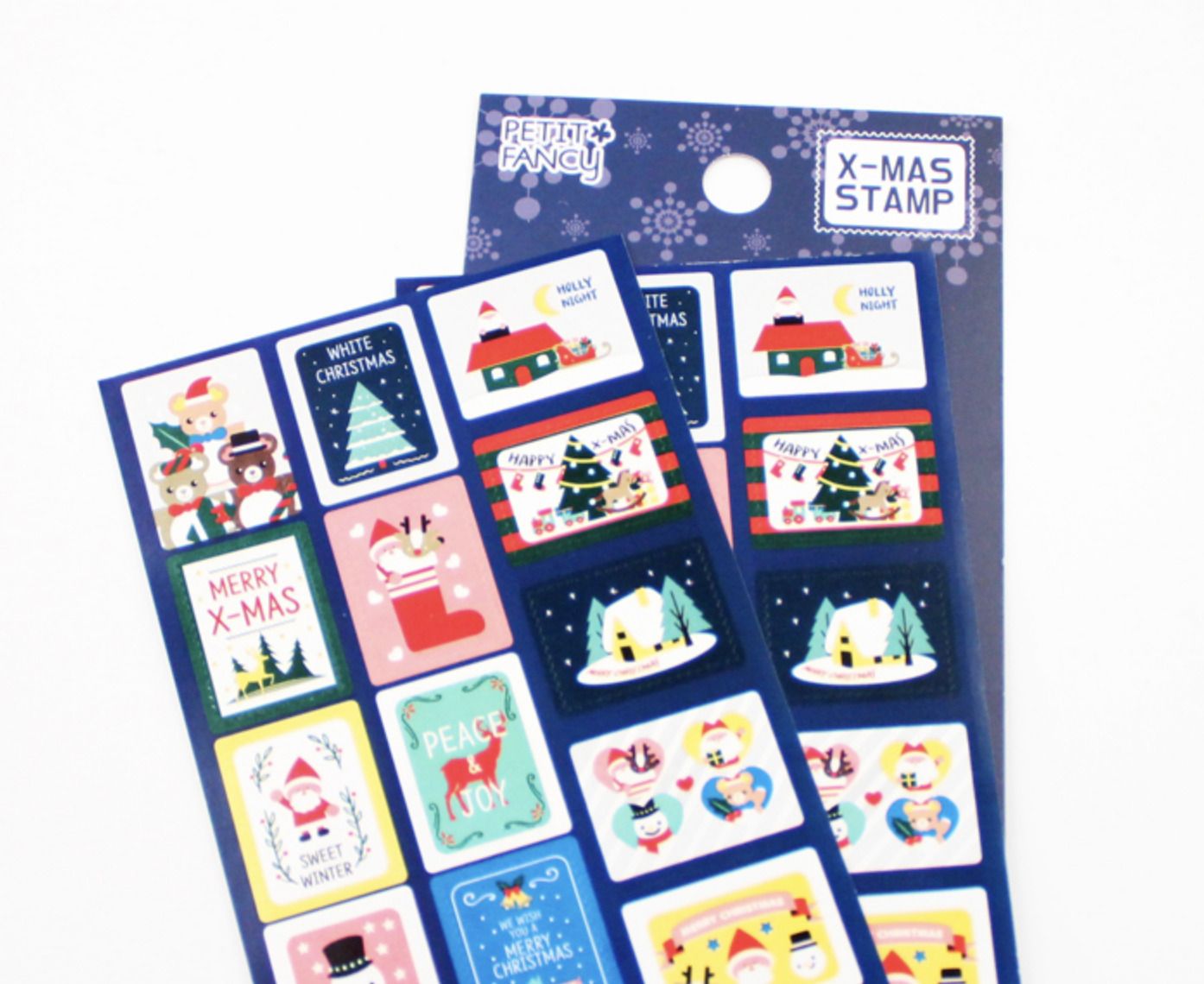 MochiThings: Winter Holiday Stamp Deco Sticker
