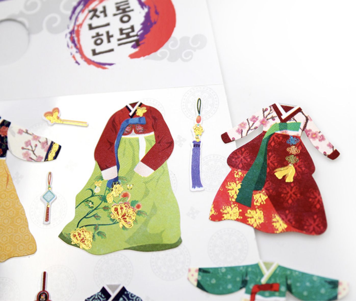 MochiThings: Traditional Hanbok Deco Sticker