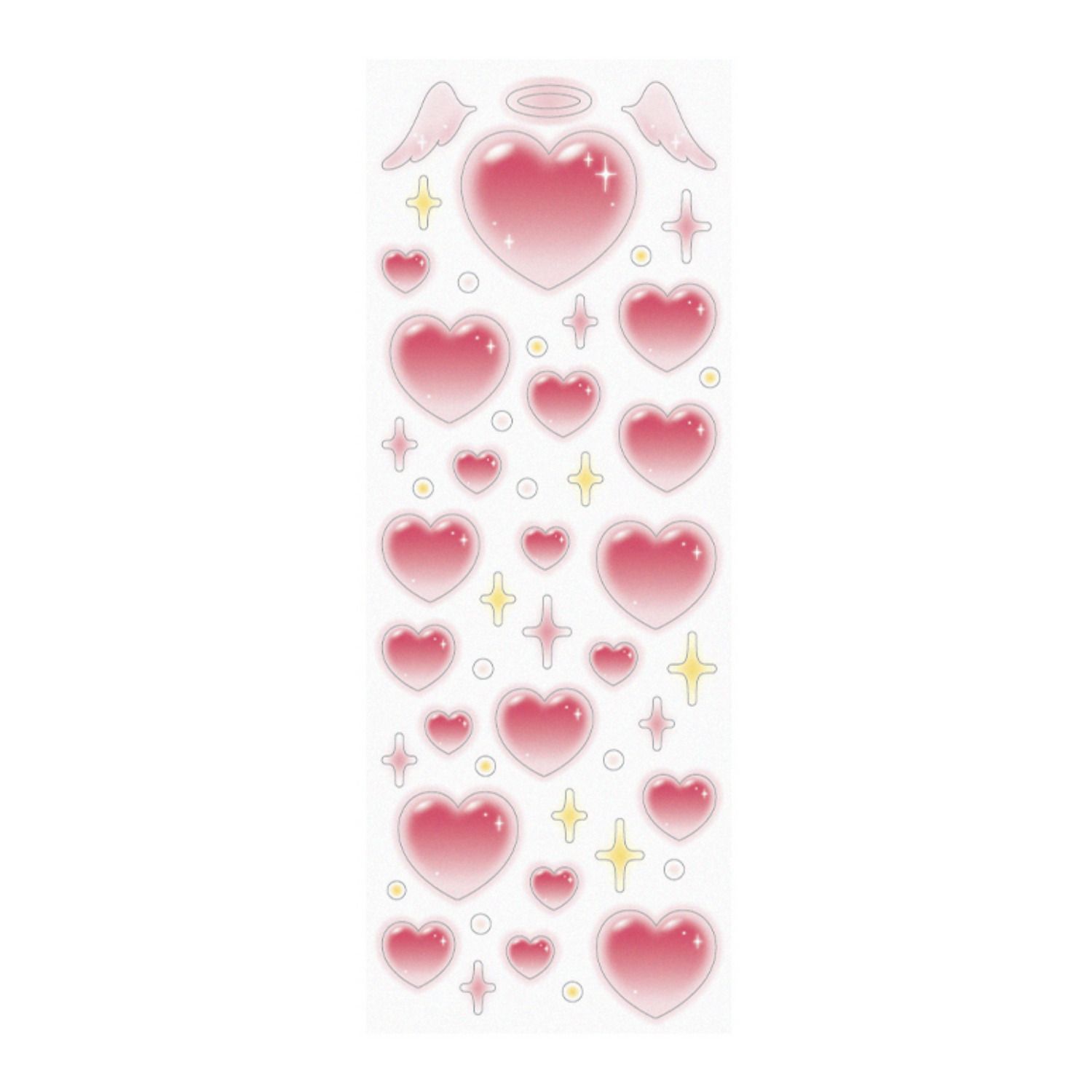 MochiThings: Real Love Heart Deco Sticker