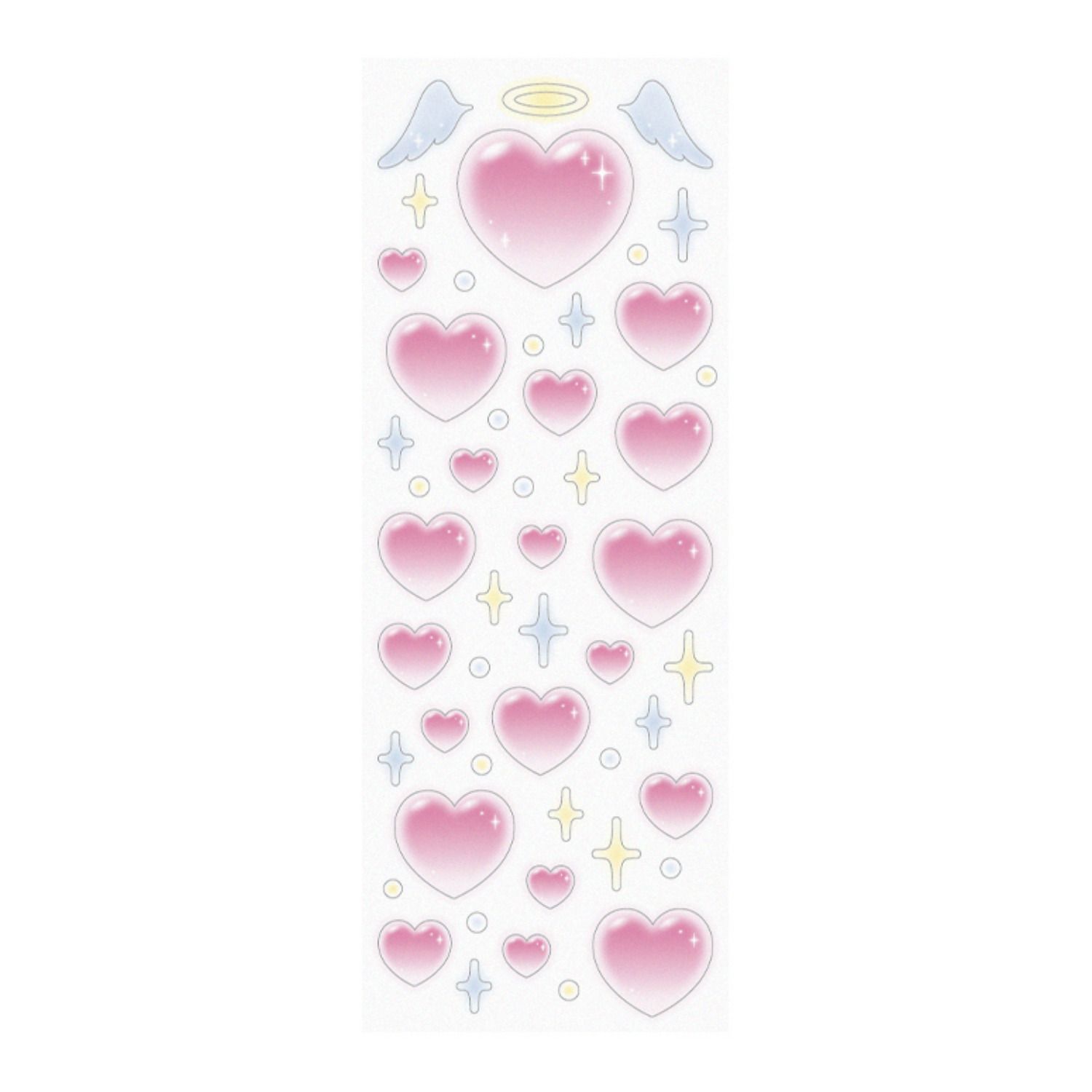 MochiThings: Real Love Heart Deco Sticker